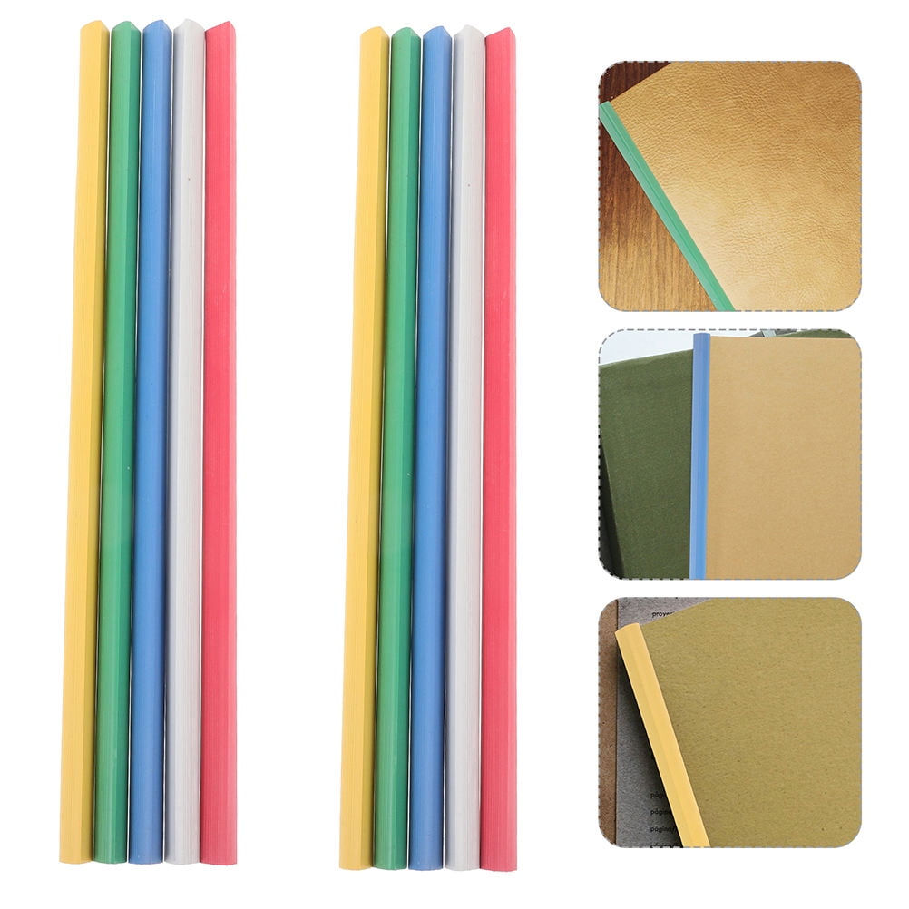 MLINS 50 Pcs Binding Bars Letter Size Folder Slide Binder Trolley Clip ...