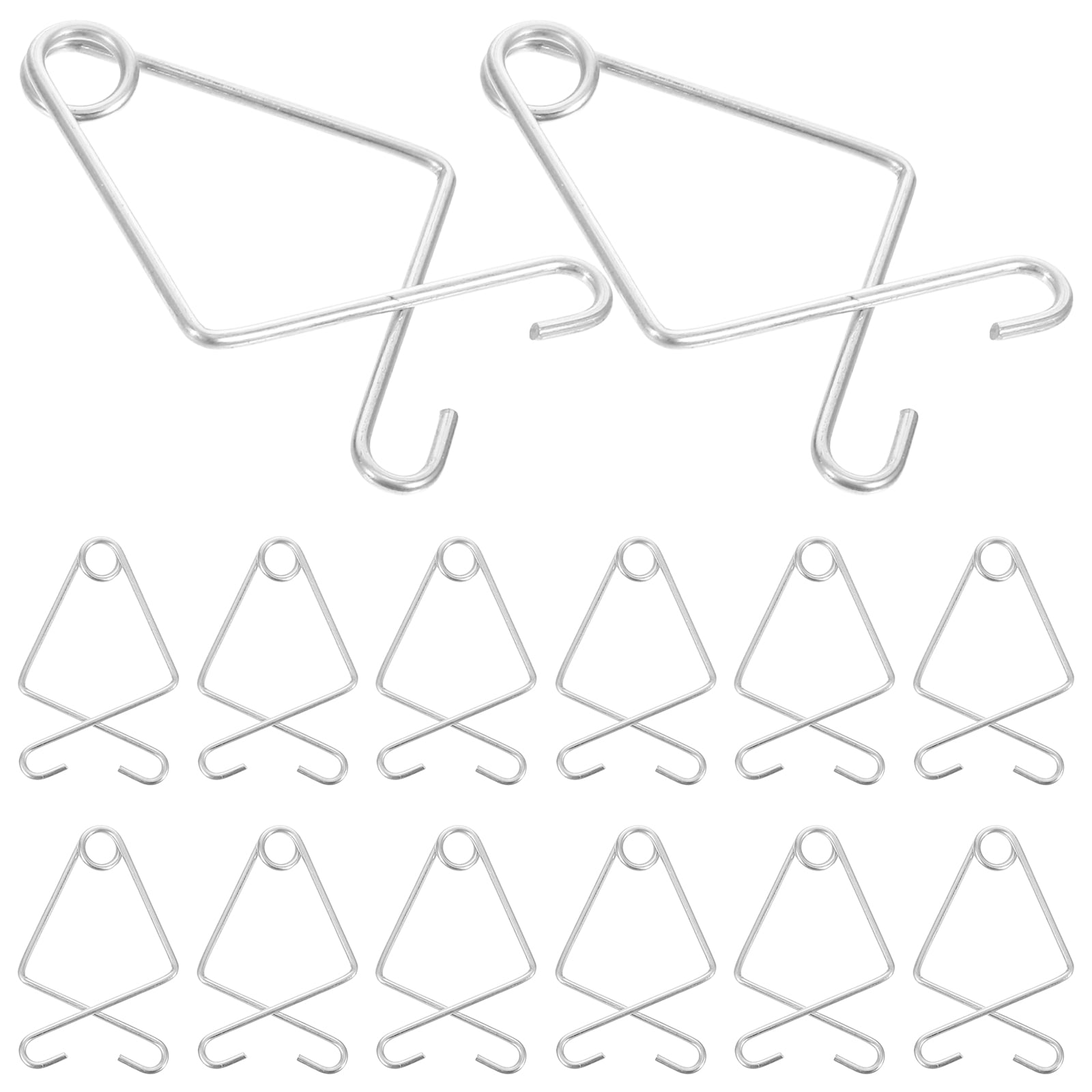 MLINS 50 Pcs Ceiling Hooks Clips Grid Ceiling Hanging Hooks Clips Drop ...