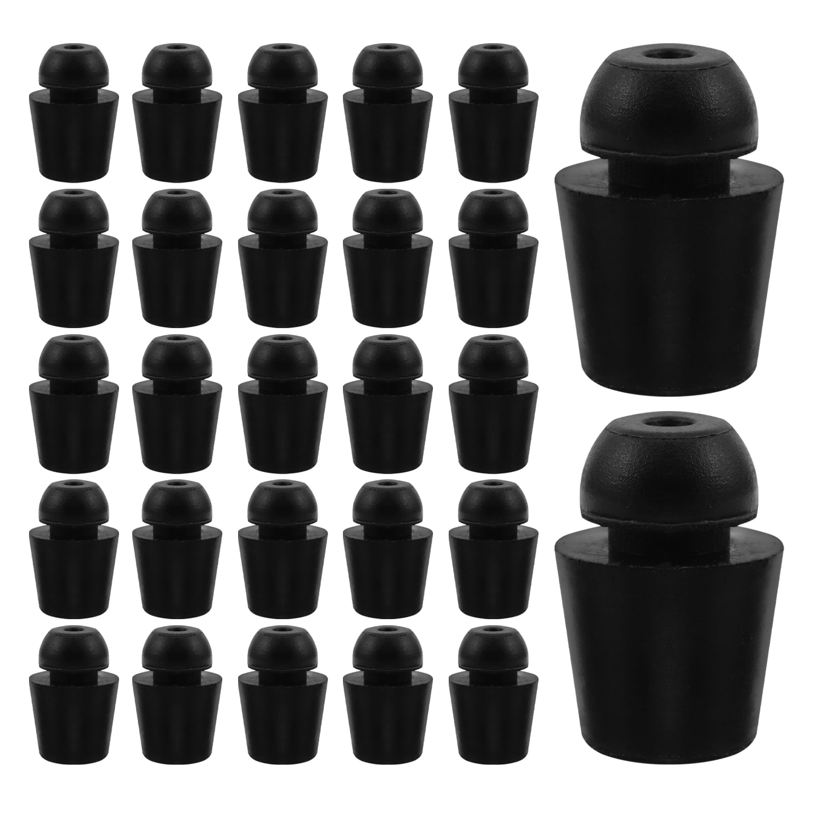 MLINS 50 Pcs Door Buffer Rubber Bumper Pad Bracket Black - Walmart.com
