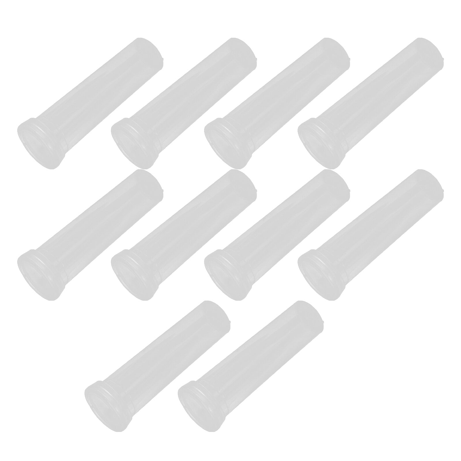 MLINS 50 Pcs Flower Growing Tubes Fresh-keeping Plant System White ...