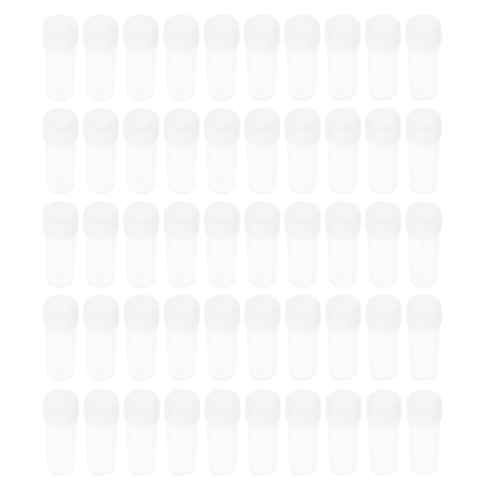 PTOOTP Needle Storage Tubes Plastic 50Pack 1.6X0.6in - Walmart.com
