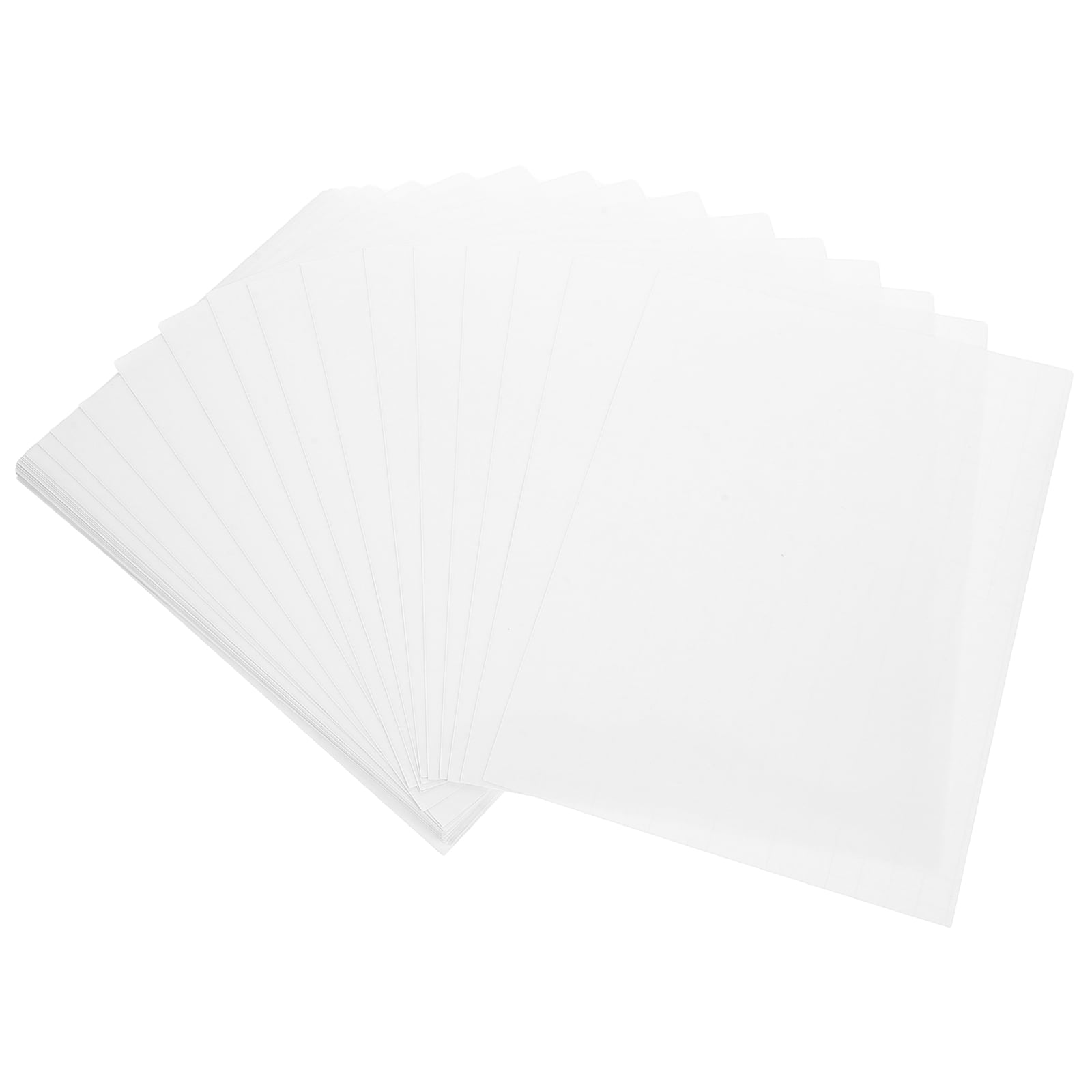 MLINS 50 Pcs Photo Laminating Film Self Seal Sticker Paper Clear ...