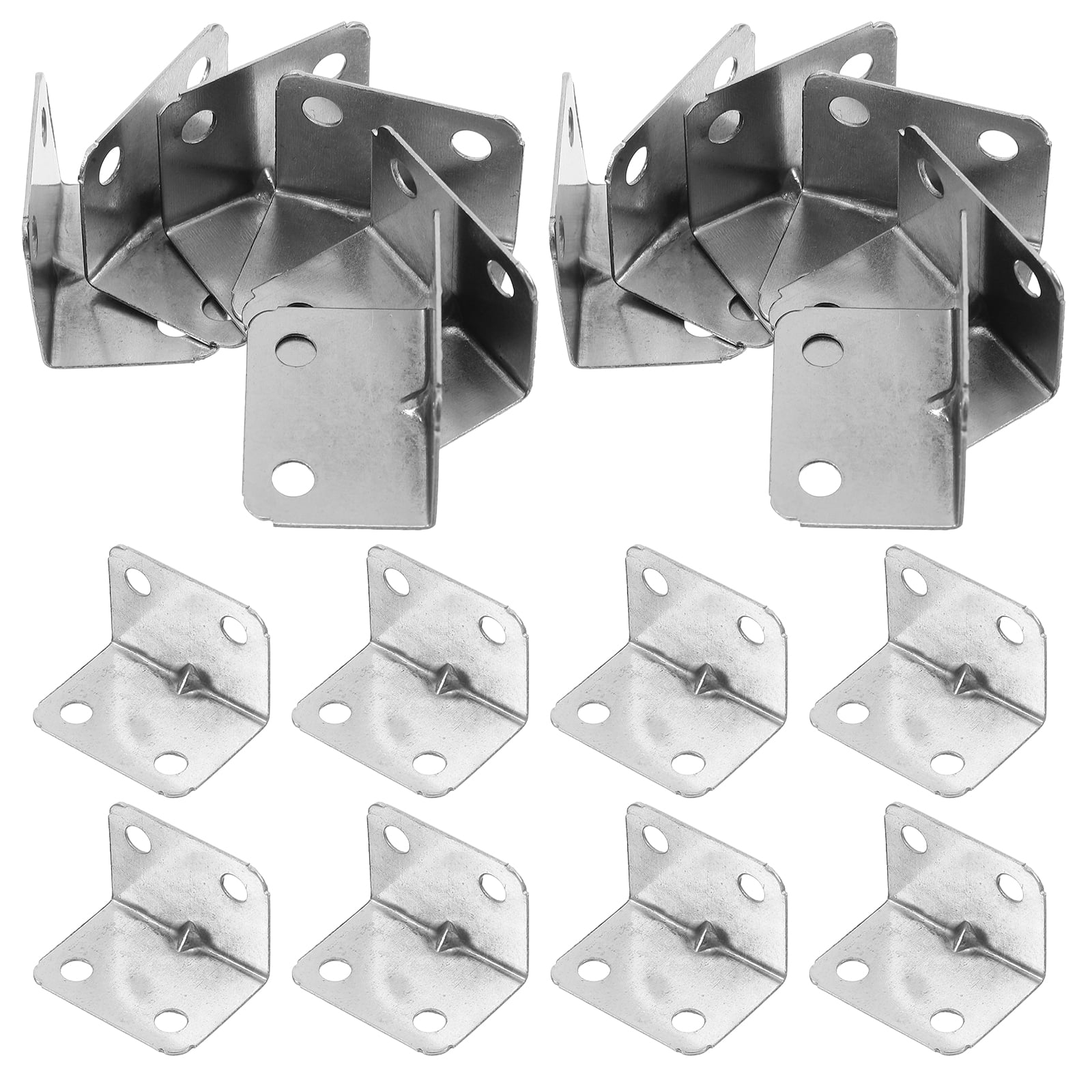 MLINS 50 Pcs Steel Furniture Corner Bracket Connector Work - Walmart.com