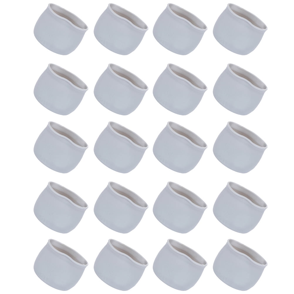 MLINS 50 Pcs Table and Chair Foot Cover Leg Caps Small Floor Protectors ...