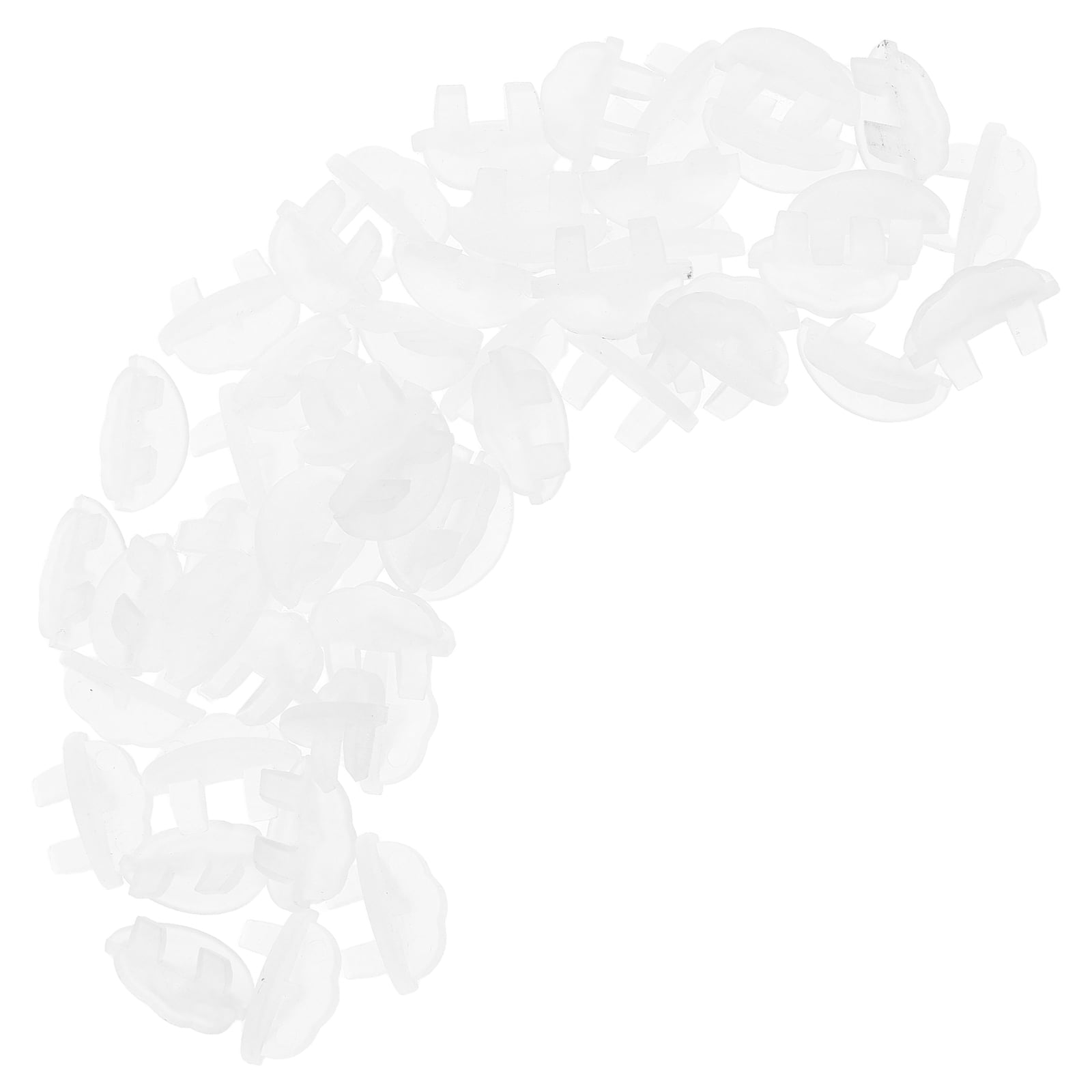 MLINS 50 Pcs Window Screen Holder Clips Glass Mirror Frame Retainer ...