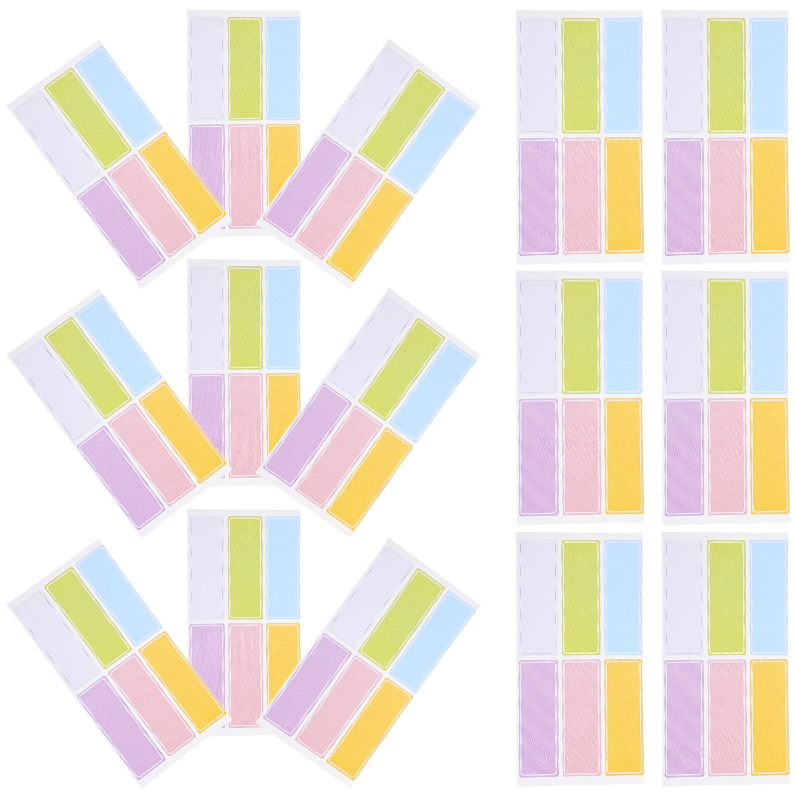 MLINS 50 Sheets Sticker Tags Labels Poster Recessed Staplers and Tape ...