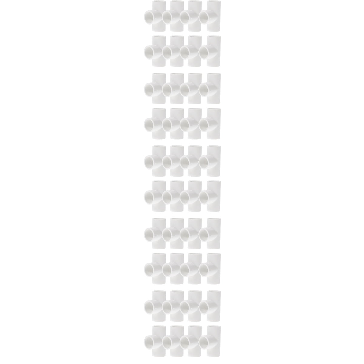 MLINS 50 pcs Fitting 1/2 Inch Tee Corner Fitting Tent Greenhouse Pvc ...