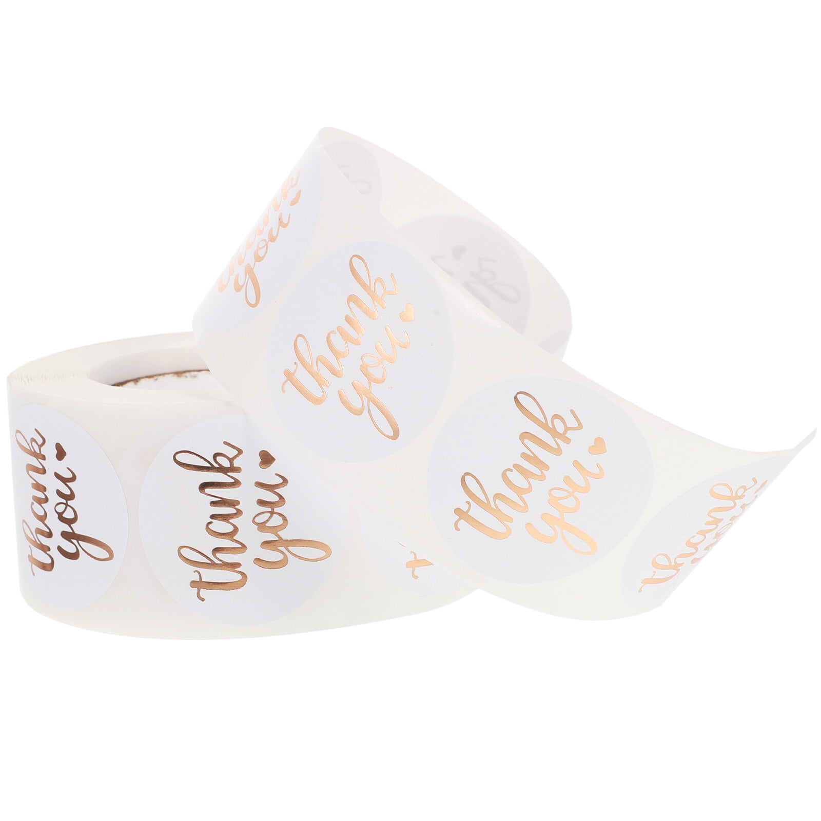 MLINS 500 Pcs Thank You Stickers for Wedding Pantry Thanks Label Door ...