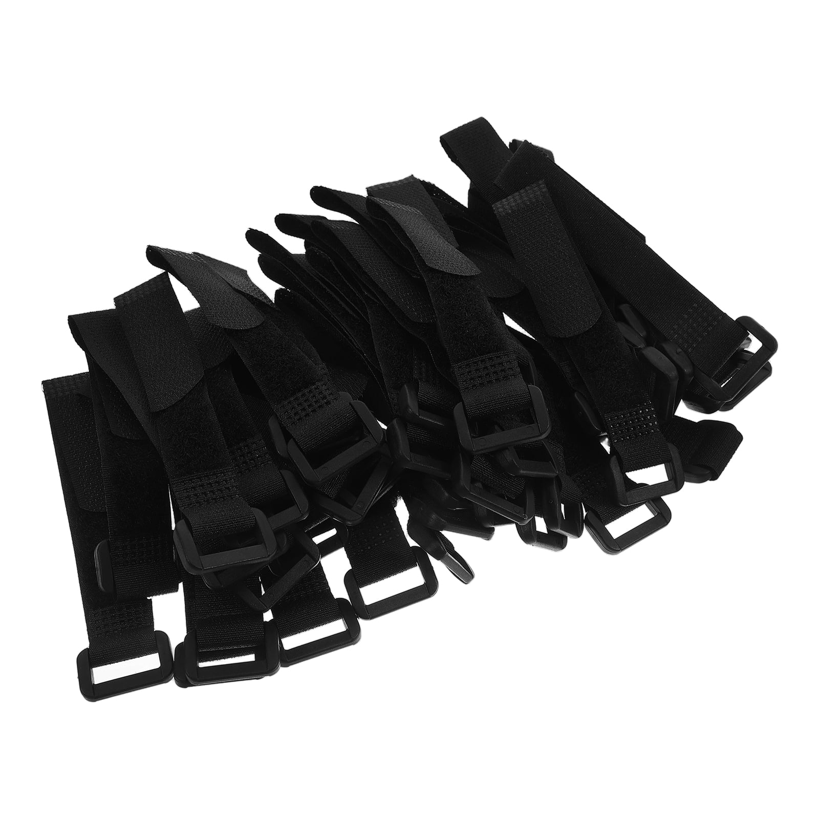 MLINS 50PCS Reusable Hook and Loop Fastener Straps for Cable Management ...