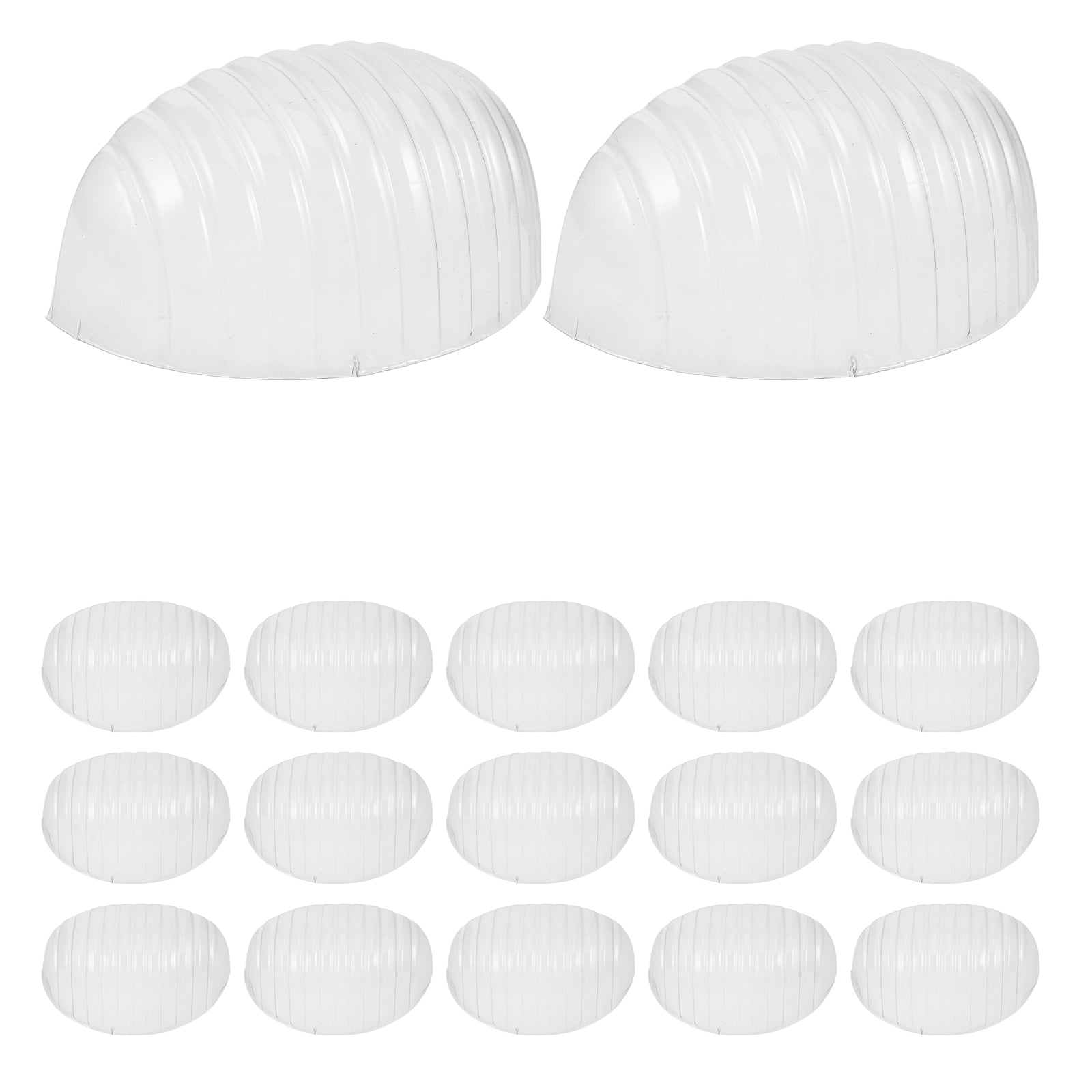 MLINS 50Pcs Baseball Cap Inserts Shapers Baseball Caps Crown Inserts ...