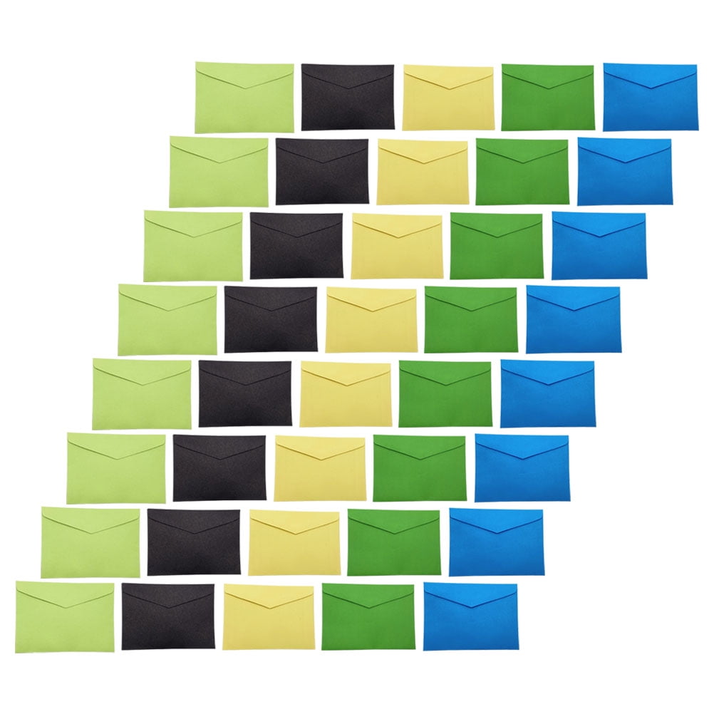 MLINS 50Pcs Blank Invitation Envelopes For Mailing Letters Saving Money ...