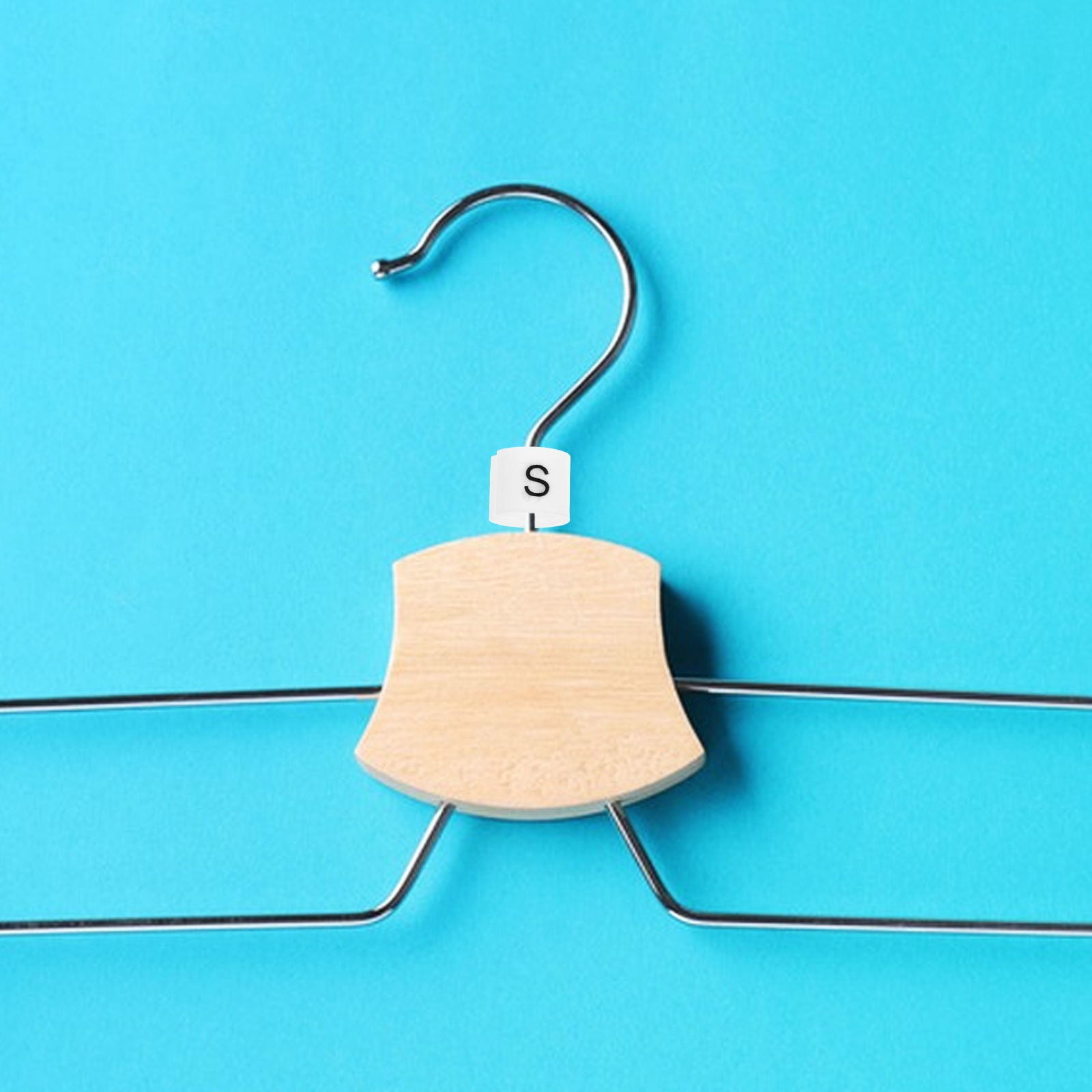 MLINS 50pcs Hanger Size Markers Label Plastic Color Tags Clothes Hanger ...