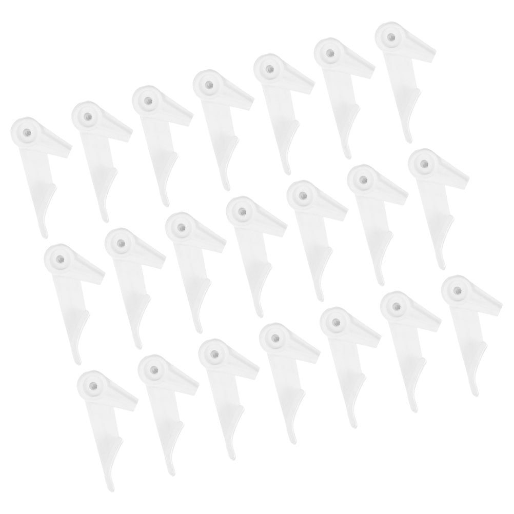 MLINS 50pcs Lamp Shade Clips For Ceiling Flush Mount Light Shade Fixed ...