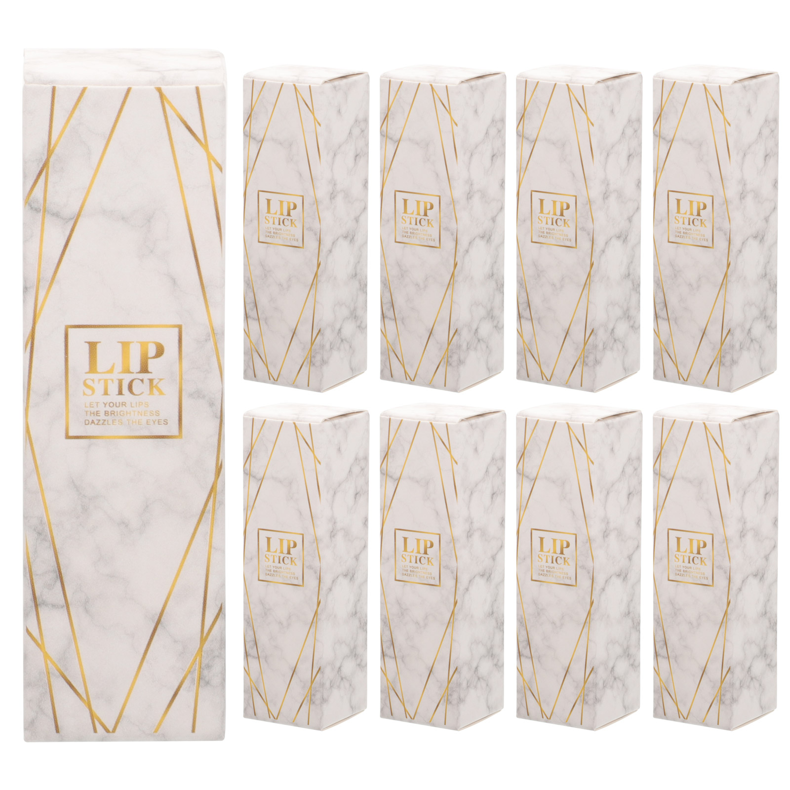 MLINS 50pcs Lipstick Paper Packing Box Lipstick Gift Box Wrapping Box ...