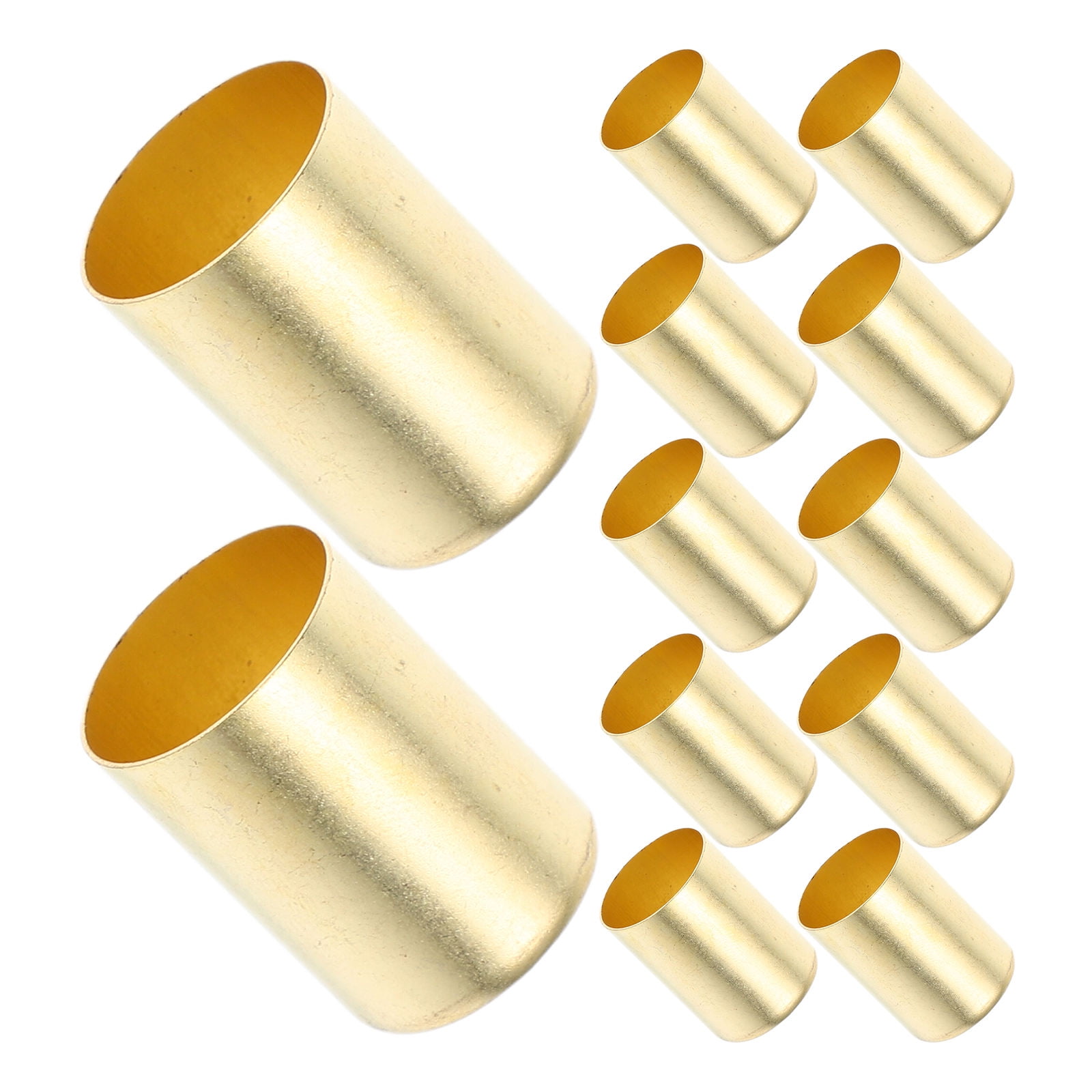 MLINS 50pcs Metal Tube Inserts Compression Ferrules Fitting Kit For Air ...