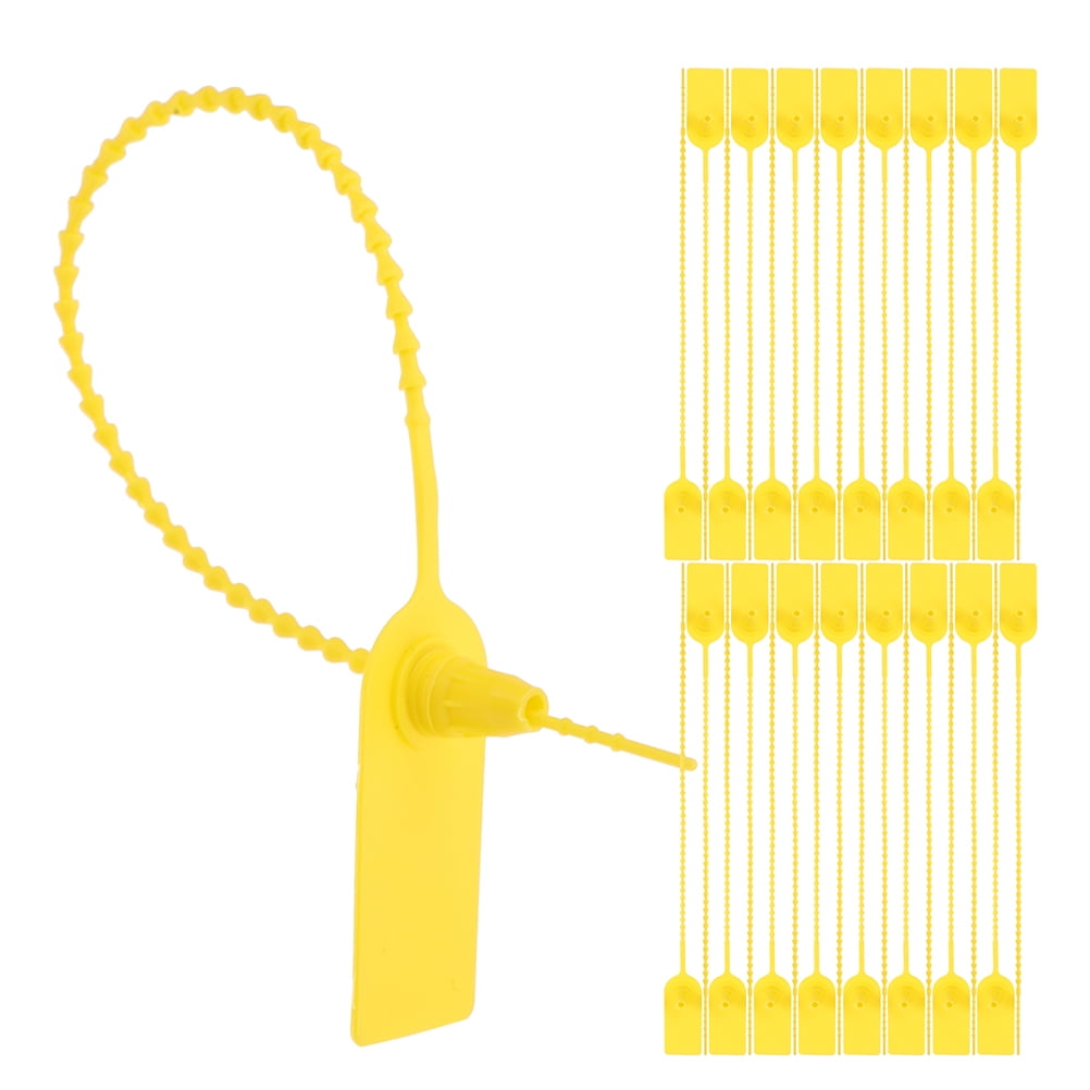 MLINS 50pcs Plastic Shipping Tags Waterproof Labels Writable Hanging ...