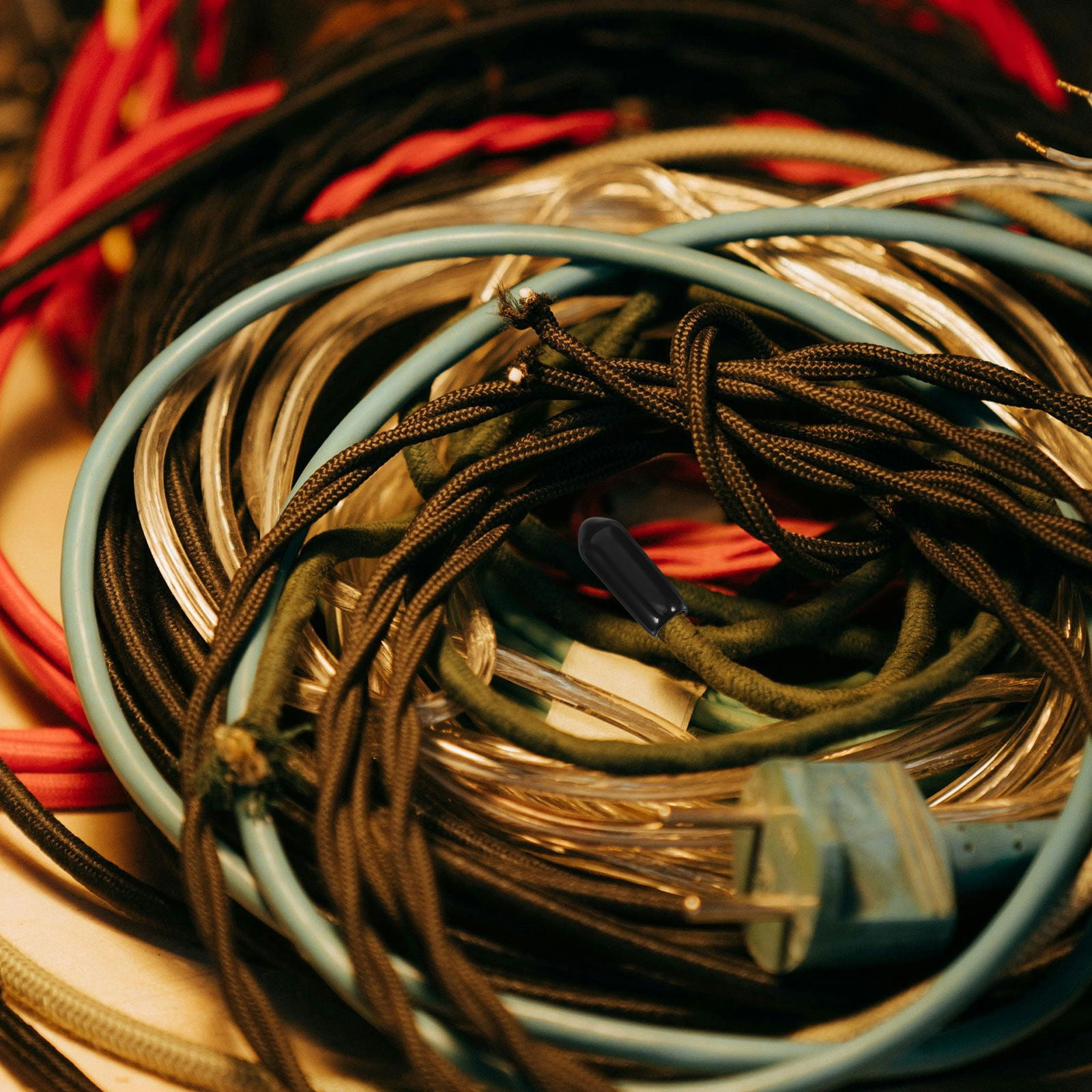 FELTECHELECTR 50Pack Rod Bolt Protection in Black Rubber for Tubes and ...