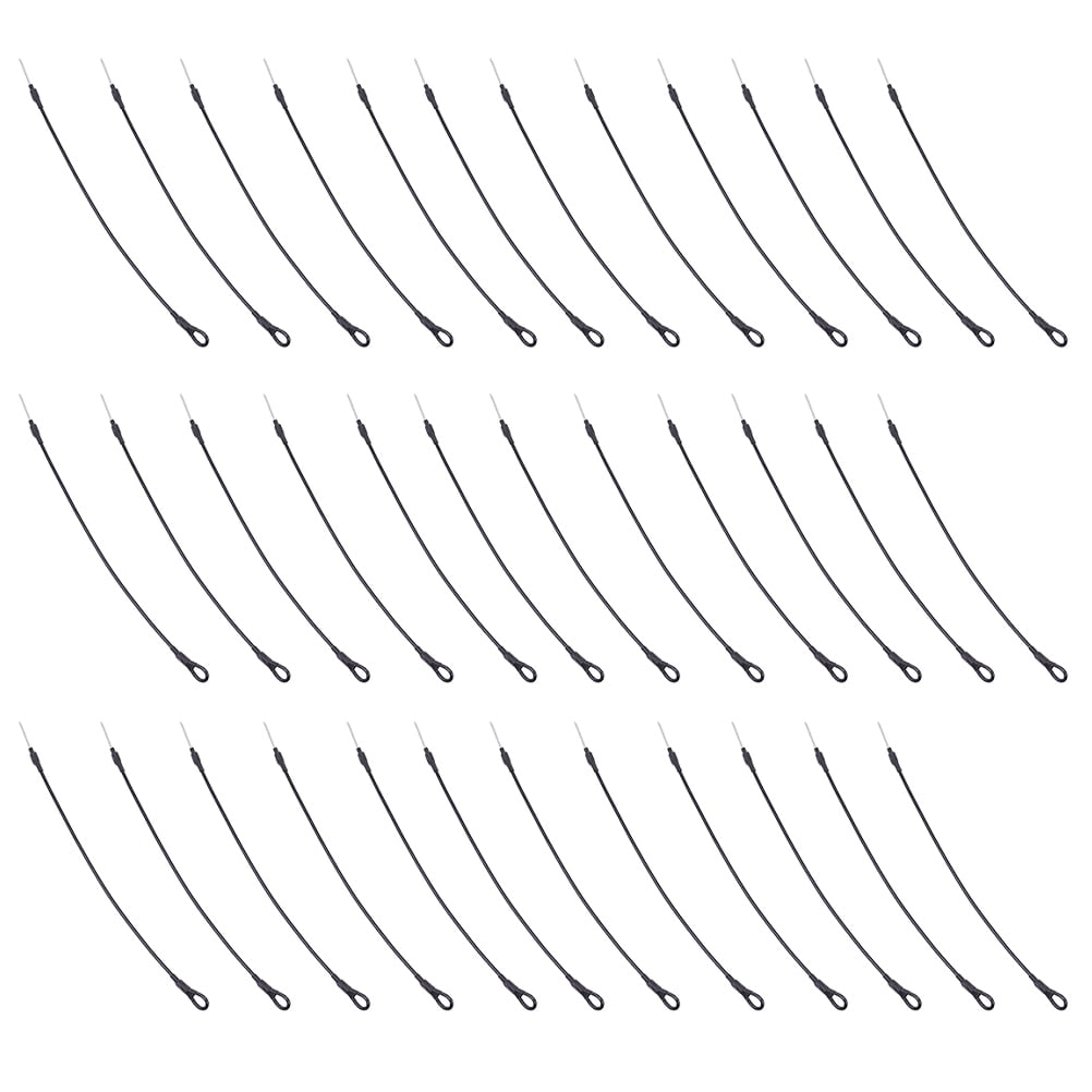 MLINS 50pcs Security Lanyard Wire Loop To Pin Hanging Clothes String ...