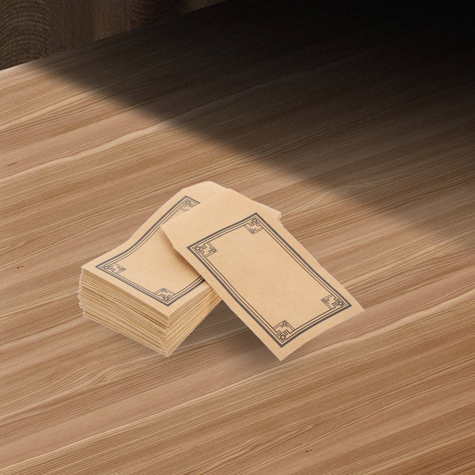 MLINS 50pcs Small Kraft Paper Envelope Mini Small Items Stamps Storage ...