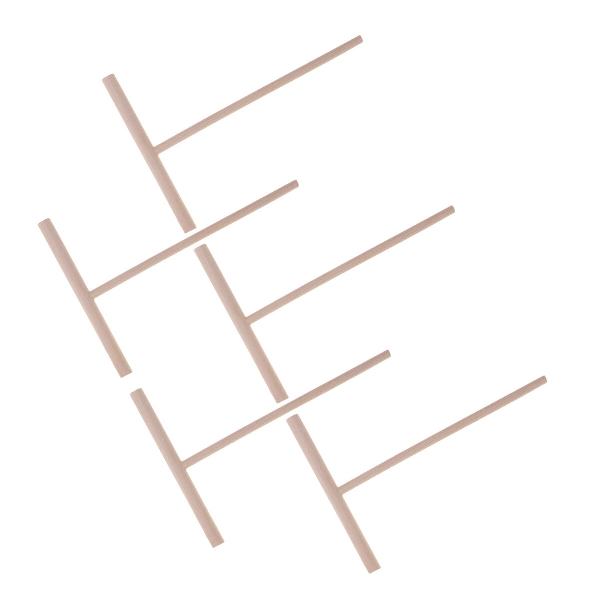 MLINS 5PCS Crepe Spatula Spreader Set Wooden Portable Spatula Kit ...