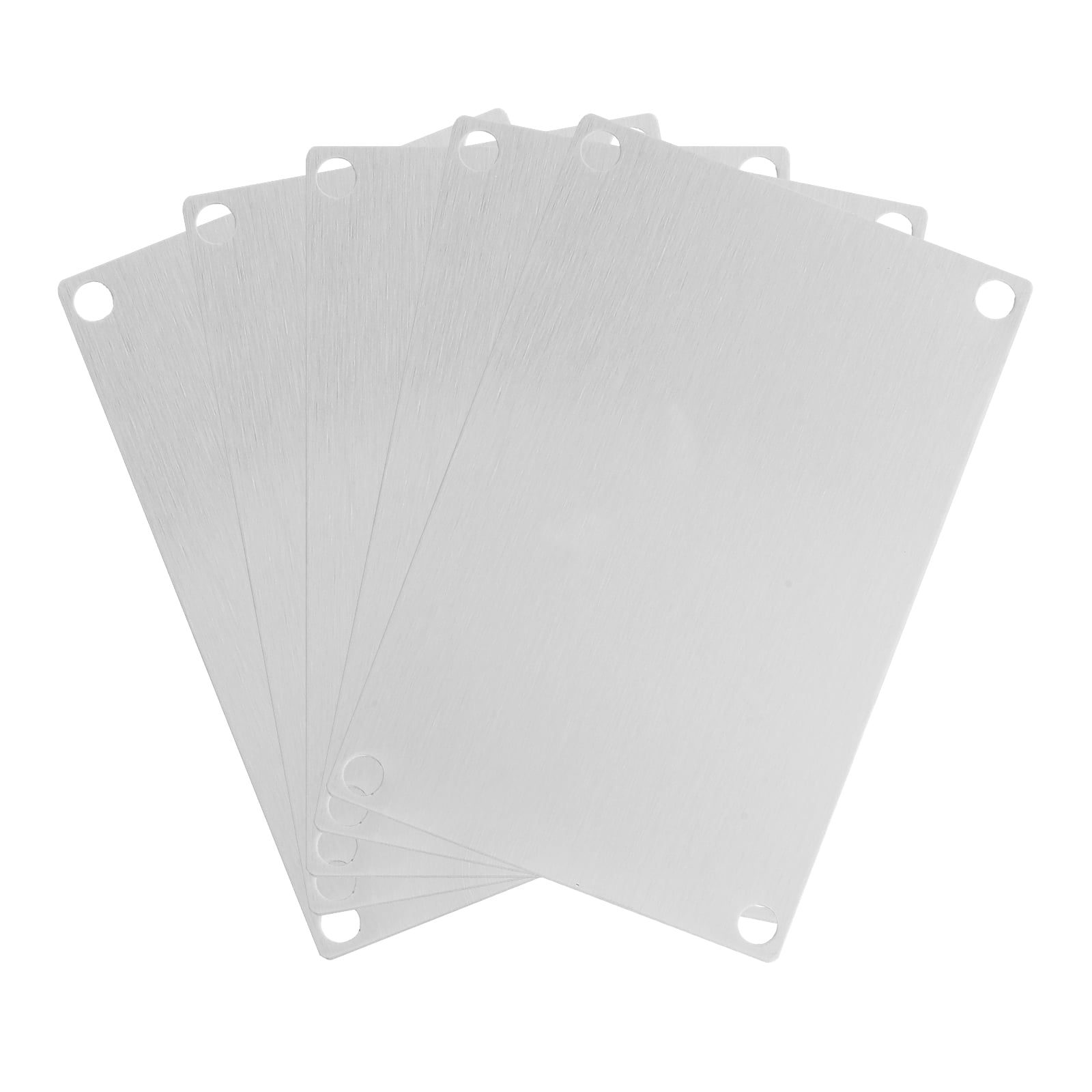 MLINS 5PCS Stainless Steel Blank Signs for Outdoor Use Blank Yard Signs ...