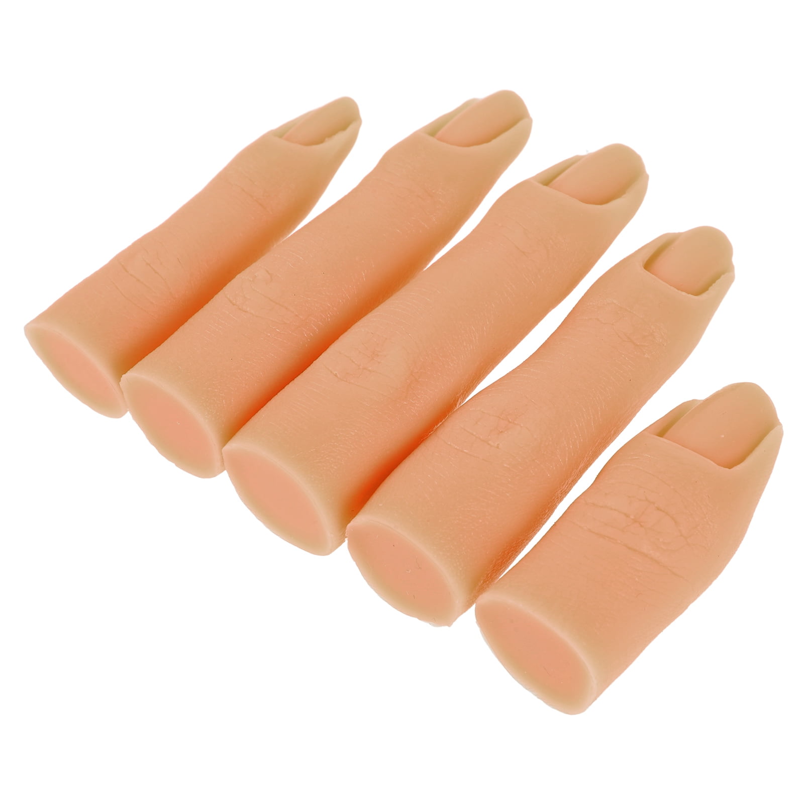 MLINS 5Pcs Fake Finger Model Manicure Display Fingers Manicure ...