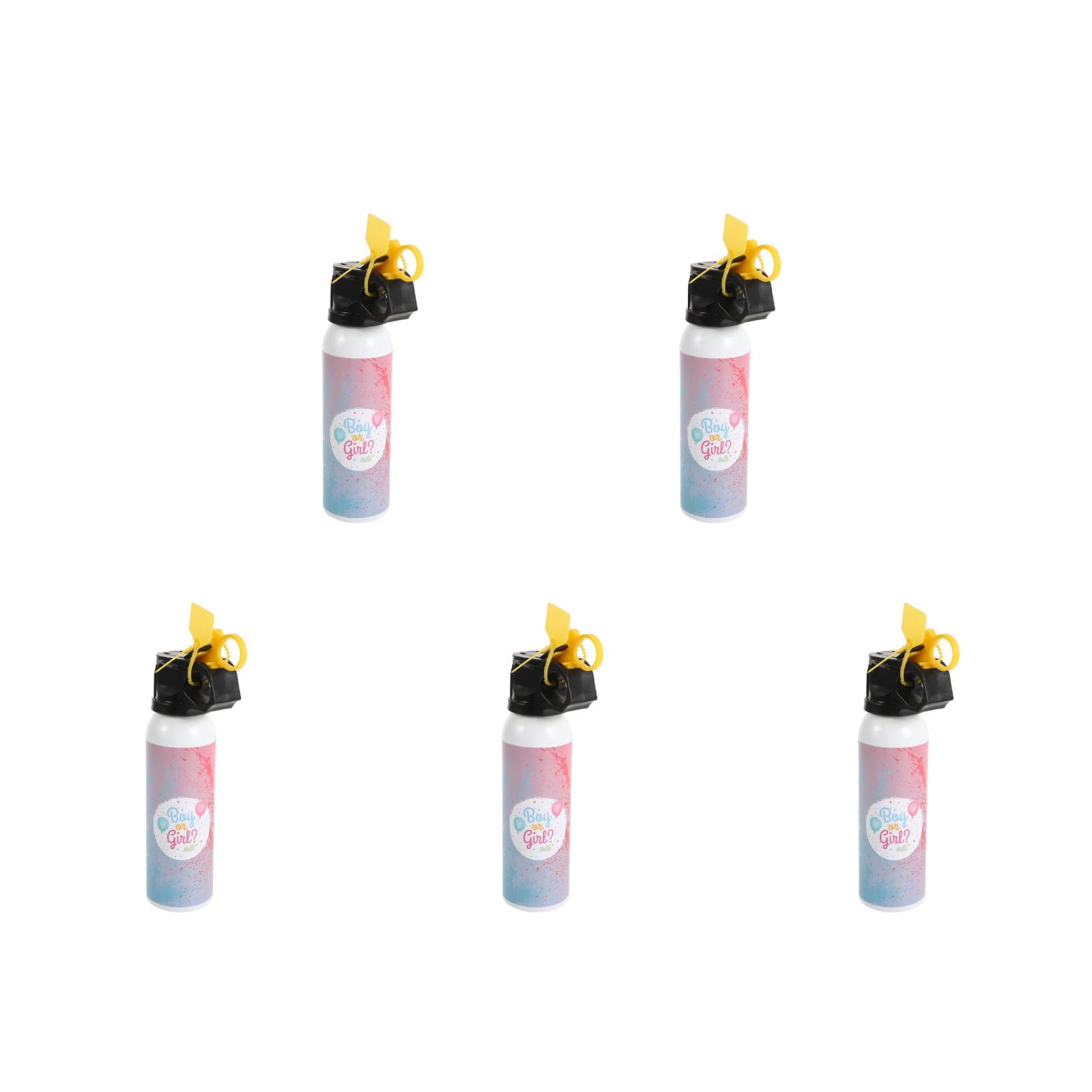 MLINS 5pcs 1 Bottle Gender Reveal Party Supplies With Powder Spray ...