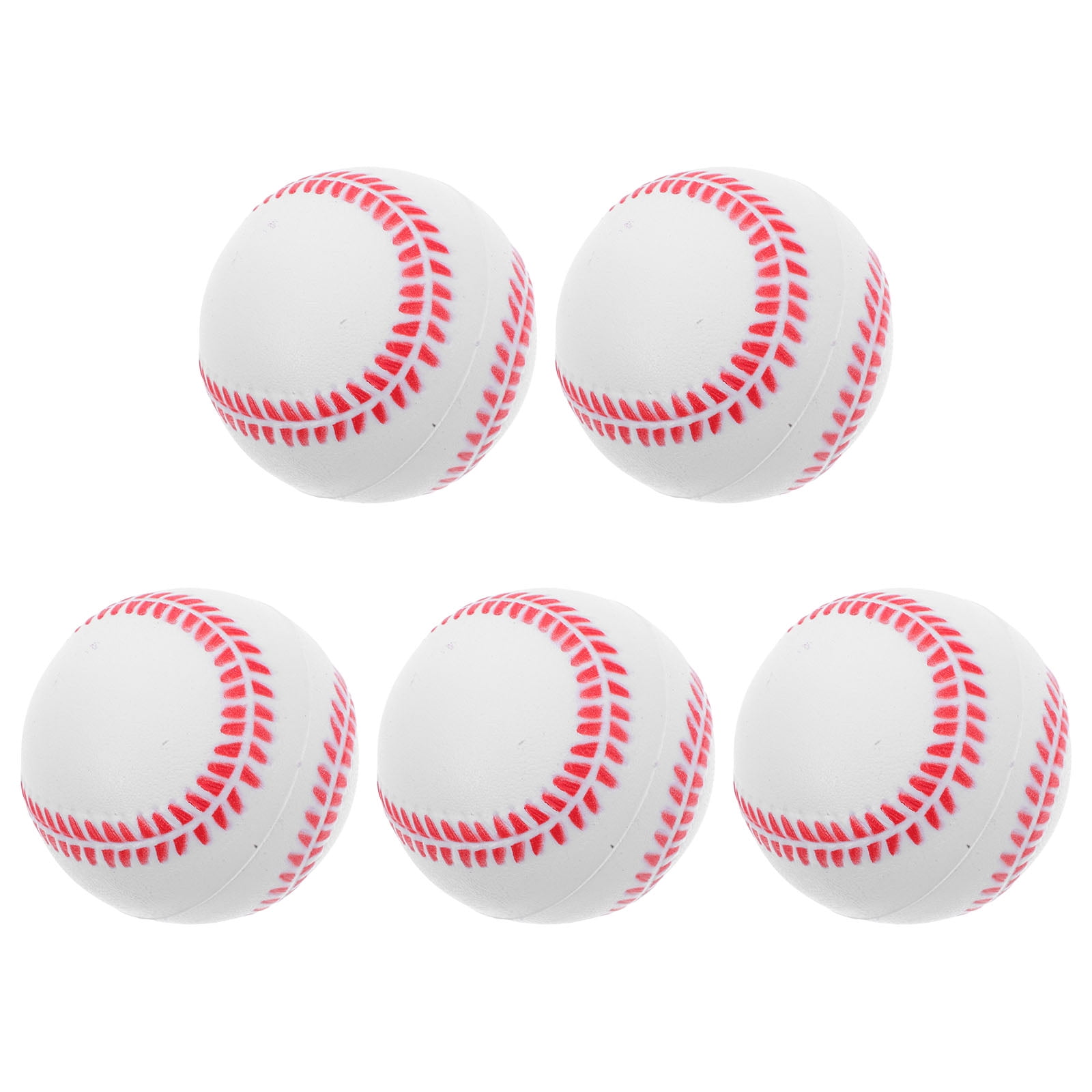 MLINS 5pcs 2.5 Inch Sports Baseball Rubber Practice Bounce Ball for ...