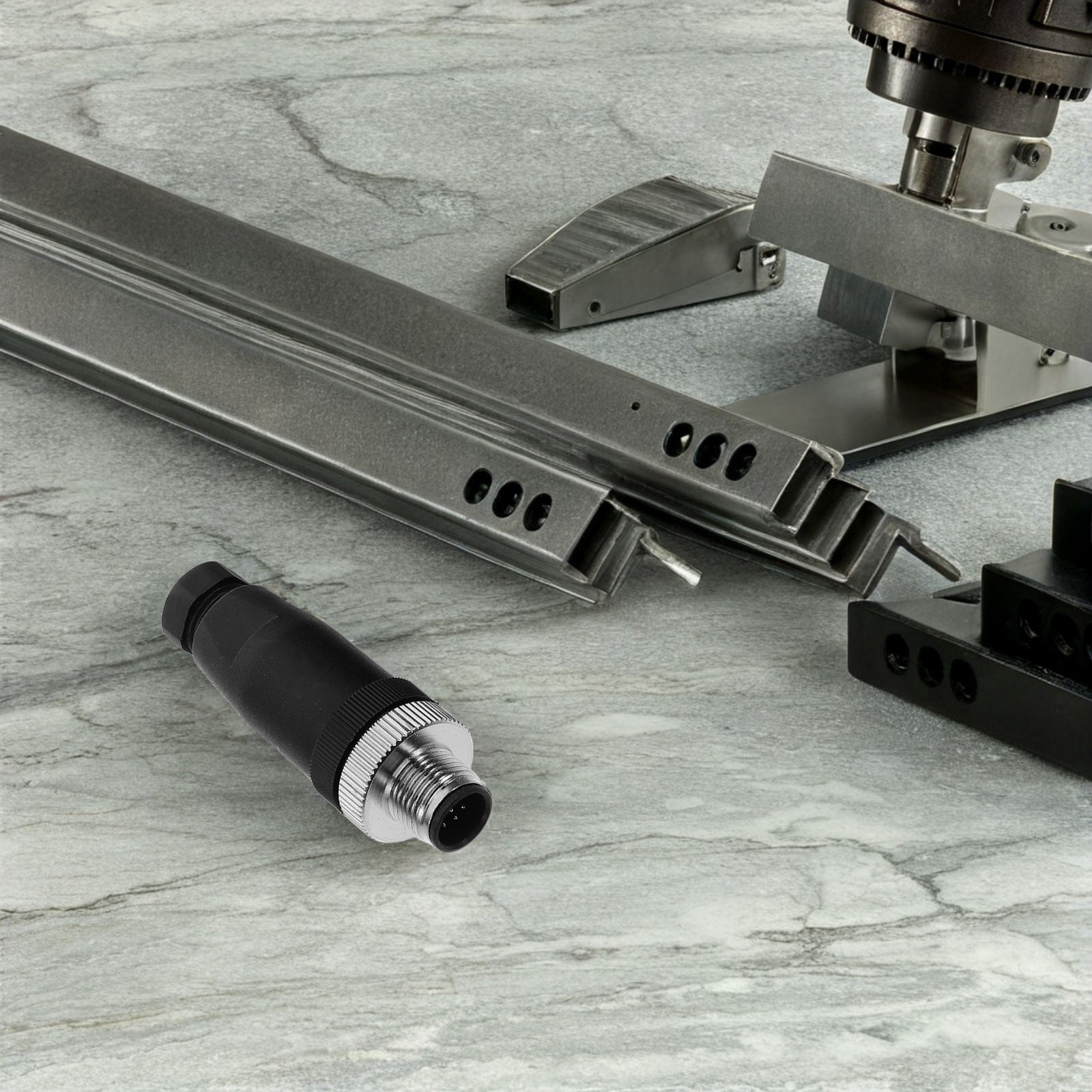 MLINS 5pcs 8 Pin Male Socket Panel Aeronautical Industrial Wire ...