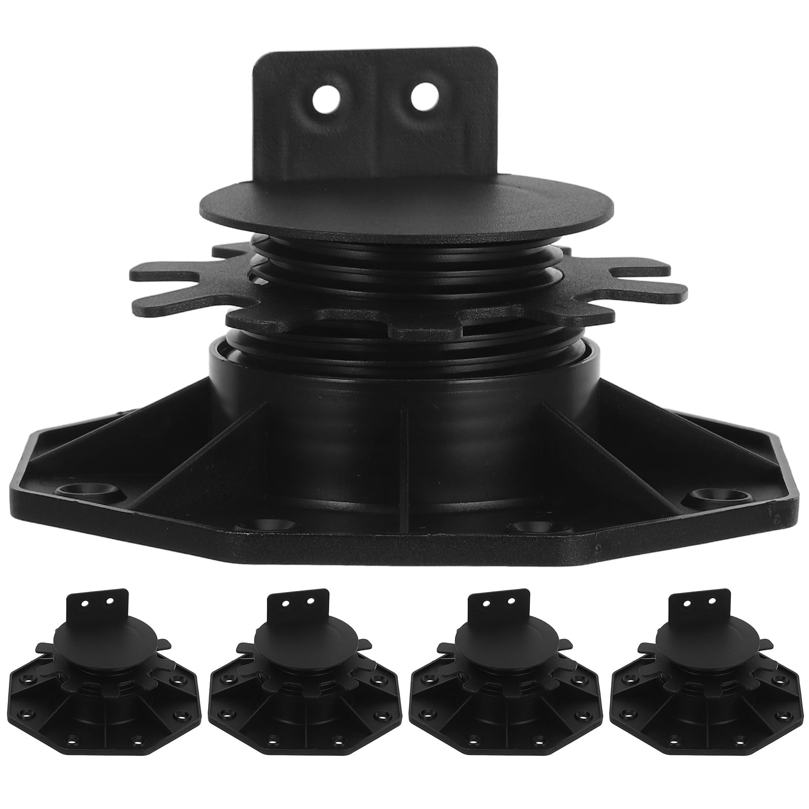 MLINS 5pcs Adjustable Deck Support Pedestal Paver Floor Supports Base ...