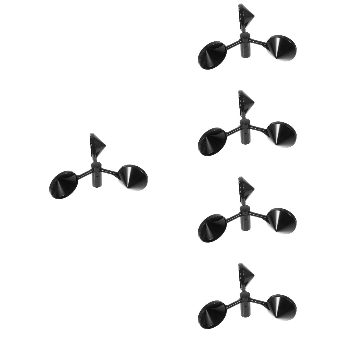 MLINS 5pcs Anemometer Wind-Speed Monitoring Sensor Wind 3-Cup Wind ...