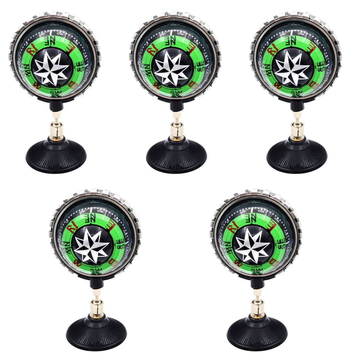 MLINS 5pcs Car Compass Ball Automotive Compass Dashboard Compass Decor ...