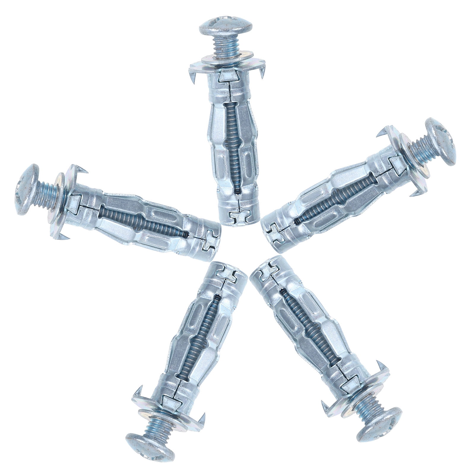 MLINS 5pcs Carbon Steel Expansion Screws for Secure Mounting in Hollow ...