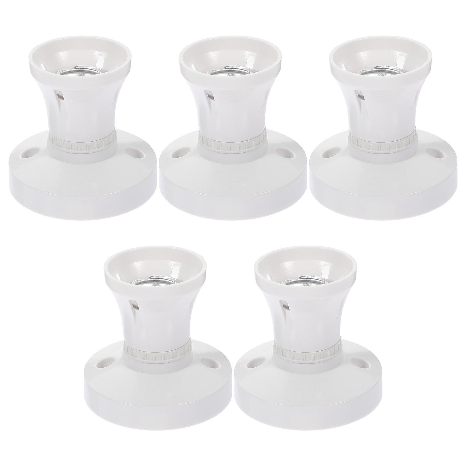 MLINS 5pcs Ceiling Bulb Holders Chandelier Light Socket Adapters Bulb ...