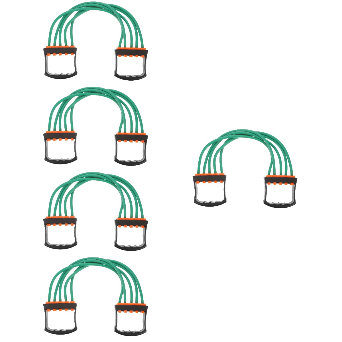 MLINS 5pcs Fitness Pulling Rope Chest Fitness Bands Handle Sit-up ...