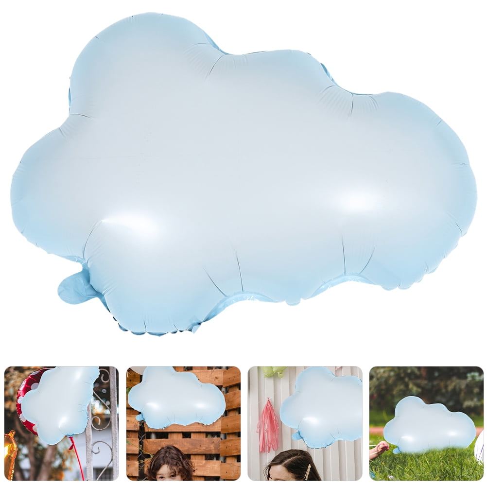 MLINS 5pcs Cloud Balloons Birthday Baby Shower Themed Balloons Party ...
