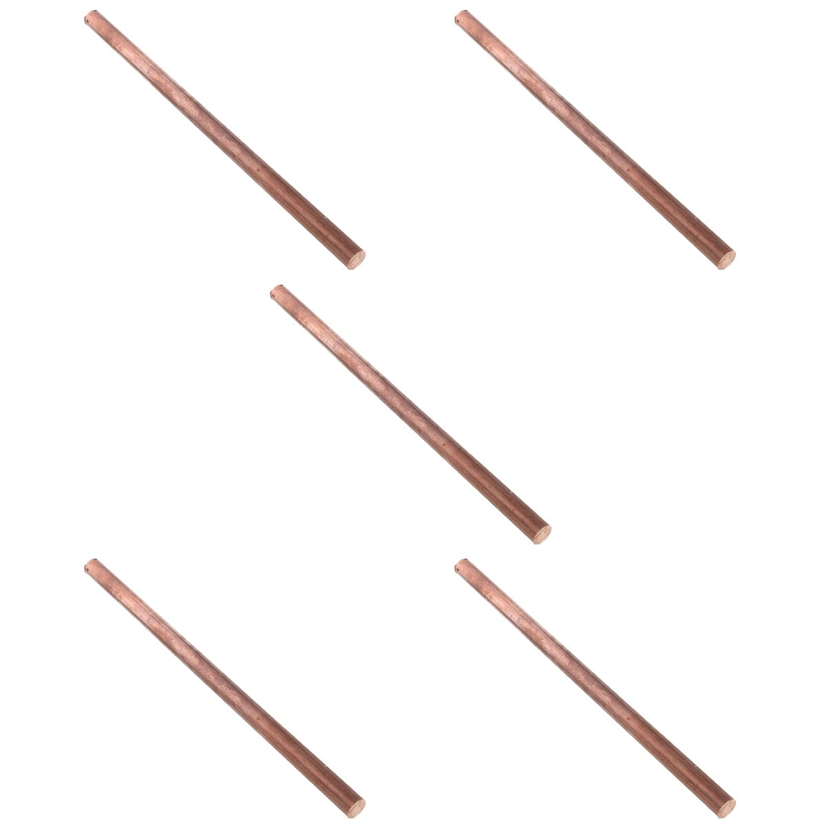 MLINS 5pcs Copper Rod Diameter 12mm Copper Round Rod Multipurpose ...