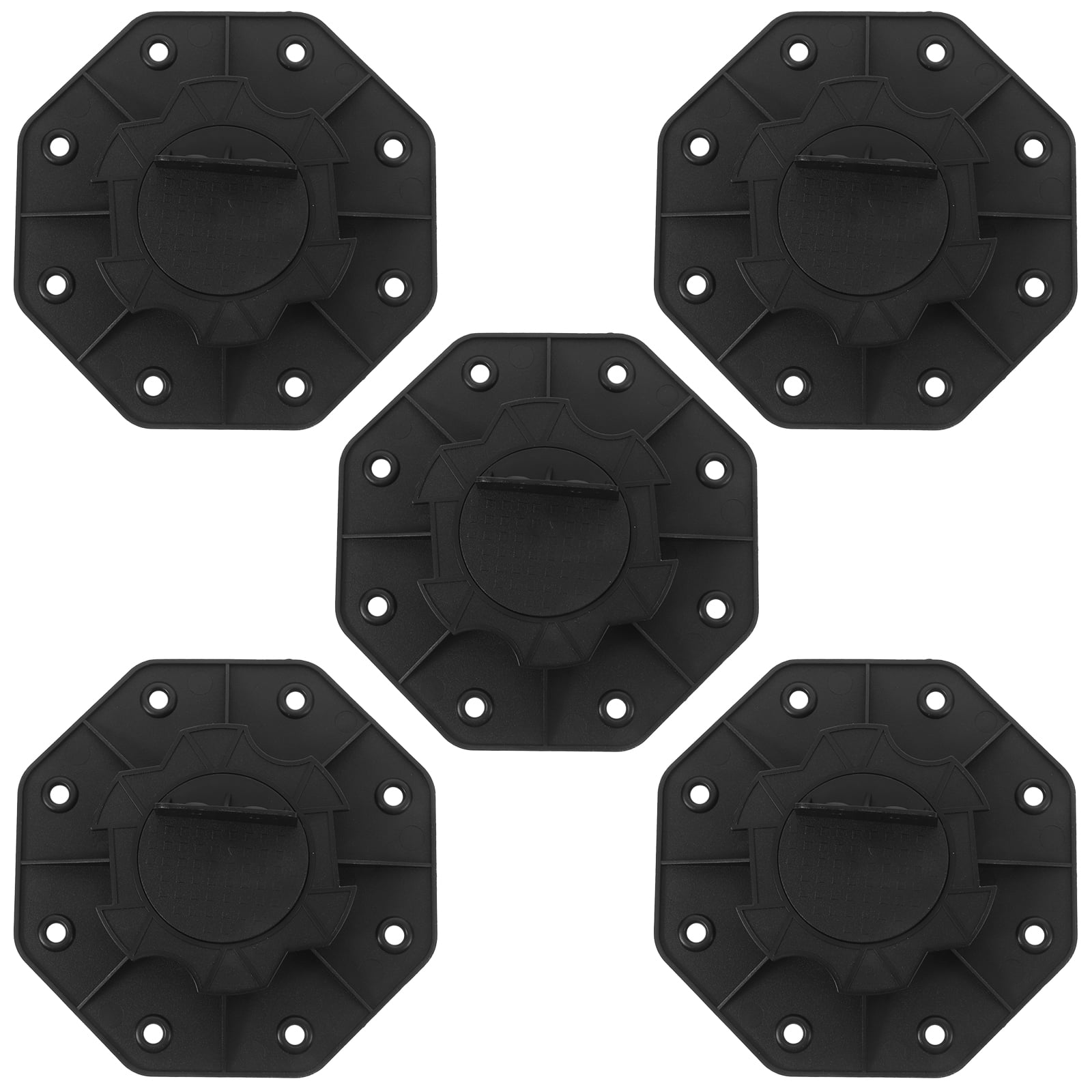 MLINS 5pcs Deck Support Plastic Adjustable Pedestal Base Deck Supports ...