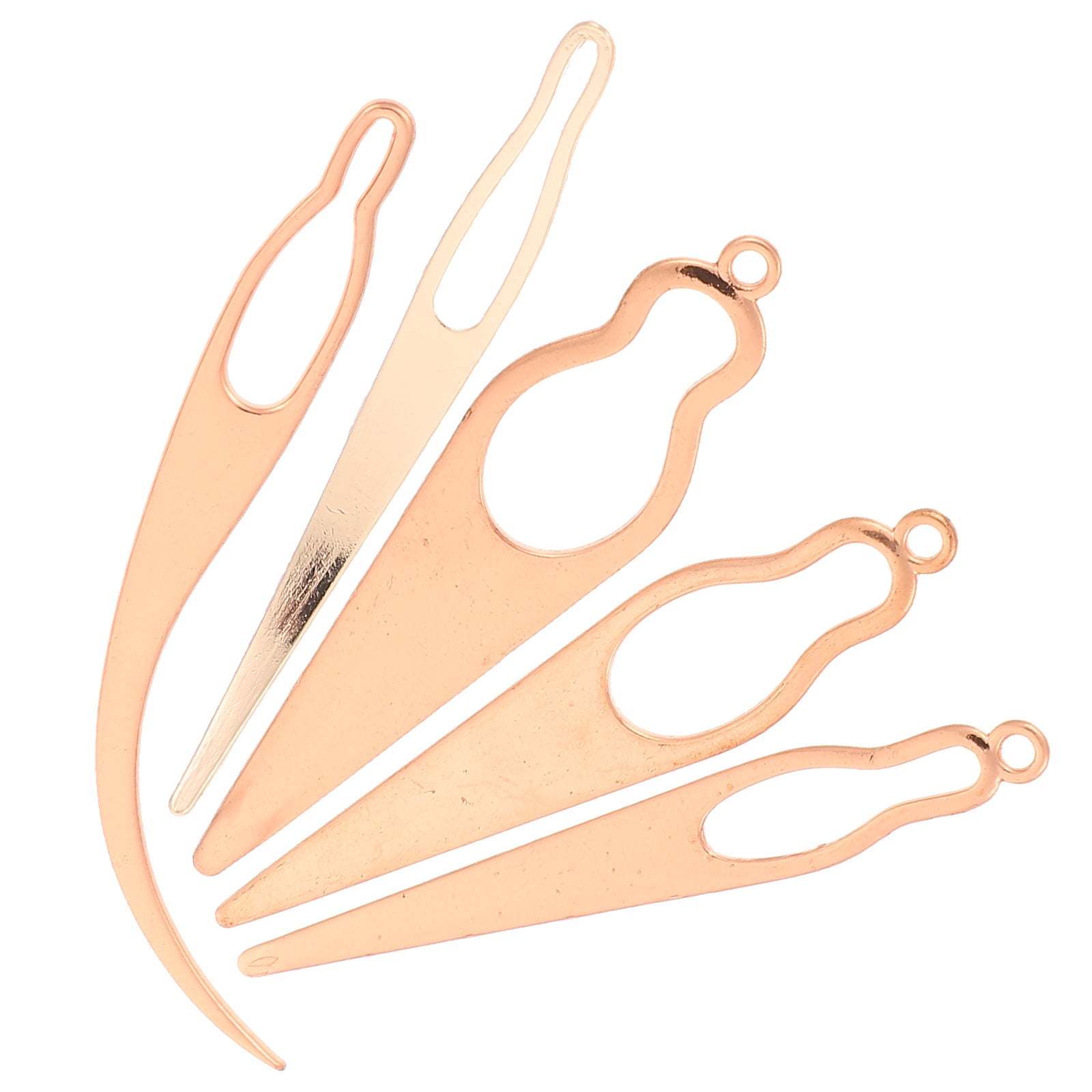 MLINS 5pcs Dreadlocks Metal Crochet Hair Weaving Needles Hair Braiding ...