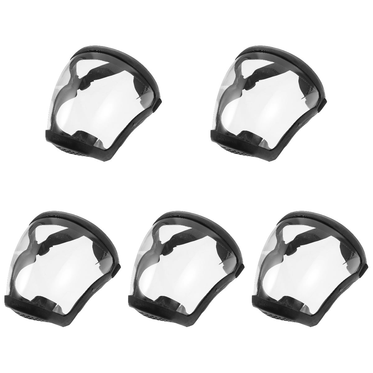 MLINS 5pcs Full Face Welding Goggles Eye Protection Safety Eyes Glasses ...