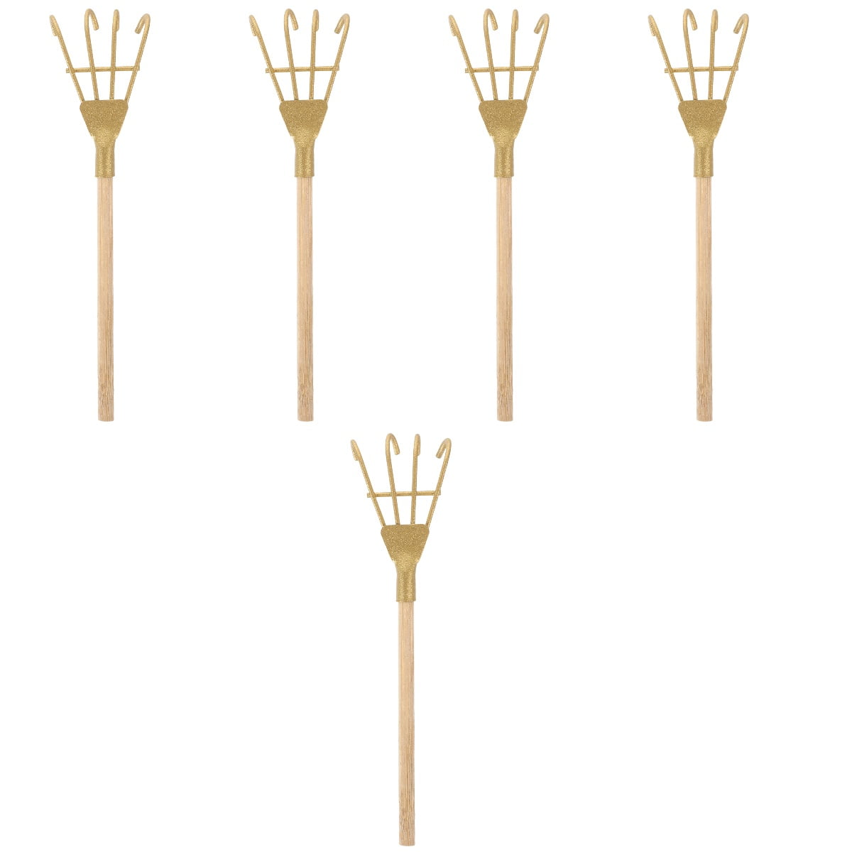 MLINS 5pcs Mini Sand Rake Tool Micro Landscape Mini Rake Tool Kids ...