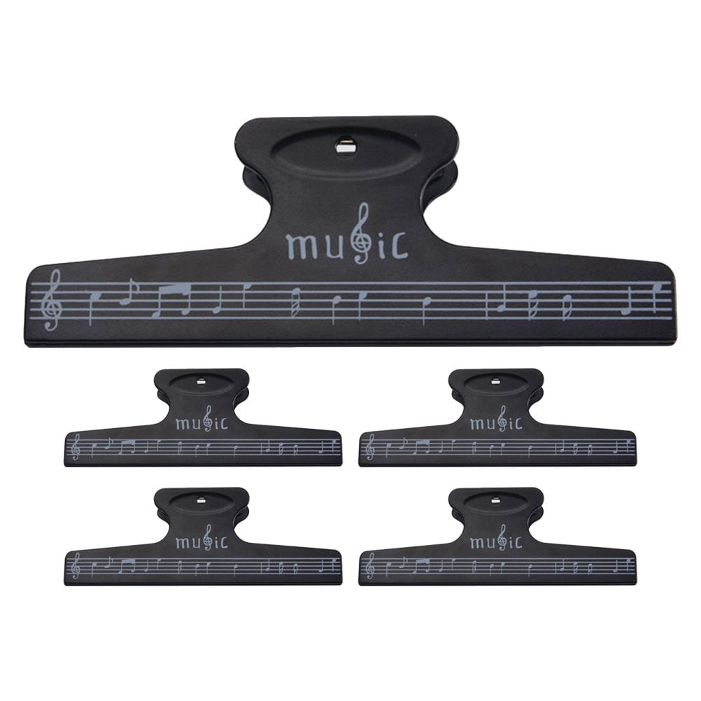 MLINS 5pcs Music Book Clip and Music Page Holder with Score Clips for ...