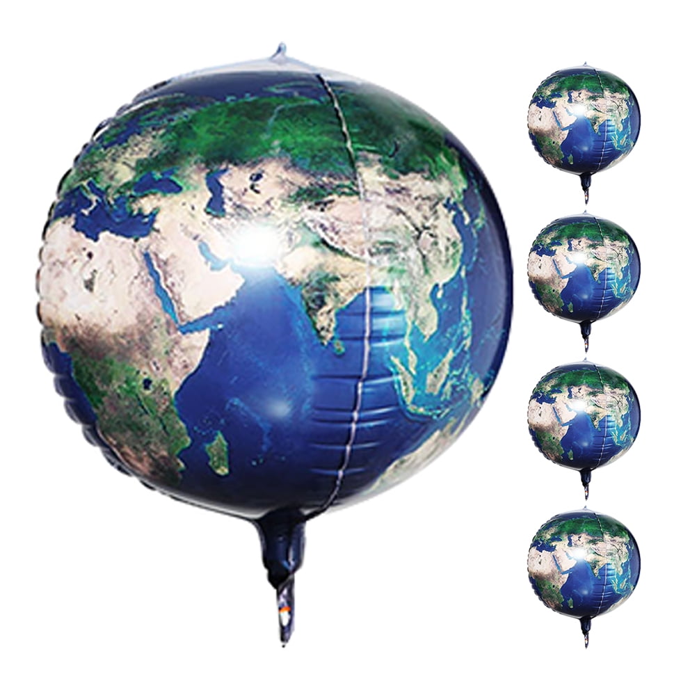 MLINS 5pcs Novelty Planet Ball Balloon Decorations Party Balloon ...