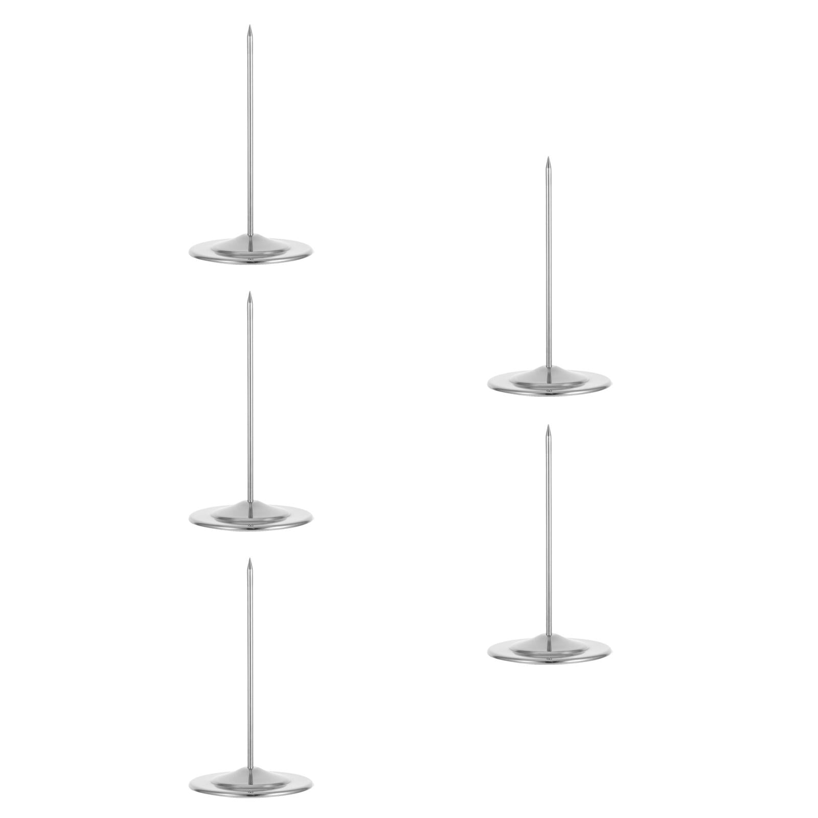 MLINS 5pcs Paper Receipt Holder Spike Invoice Bill Fork Receipt Spike ...