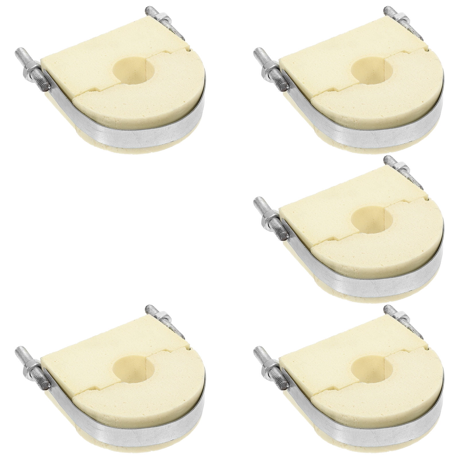 MLINS 5pcs Pipe Strap Clips Tube Strap Clamps Heavy Duty Tube ...