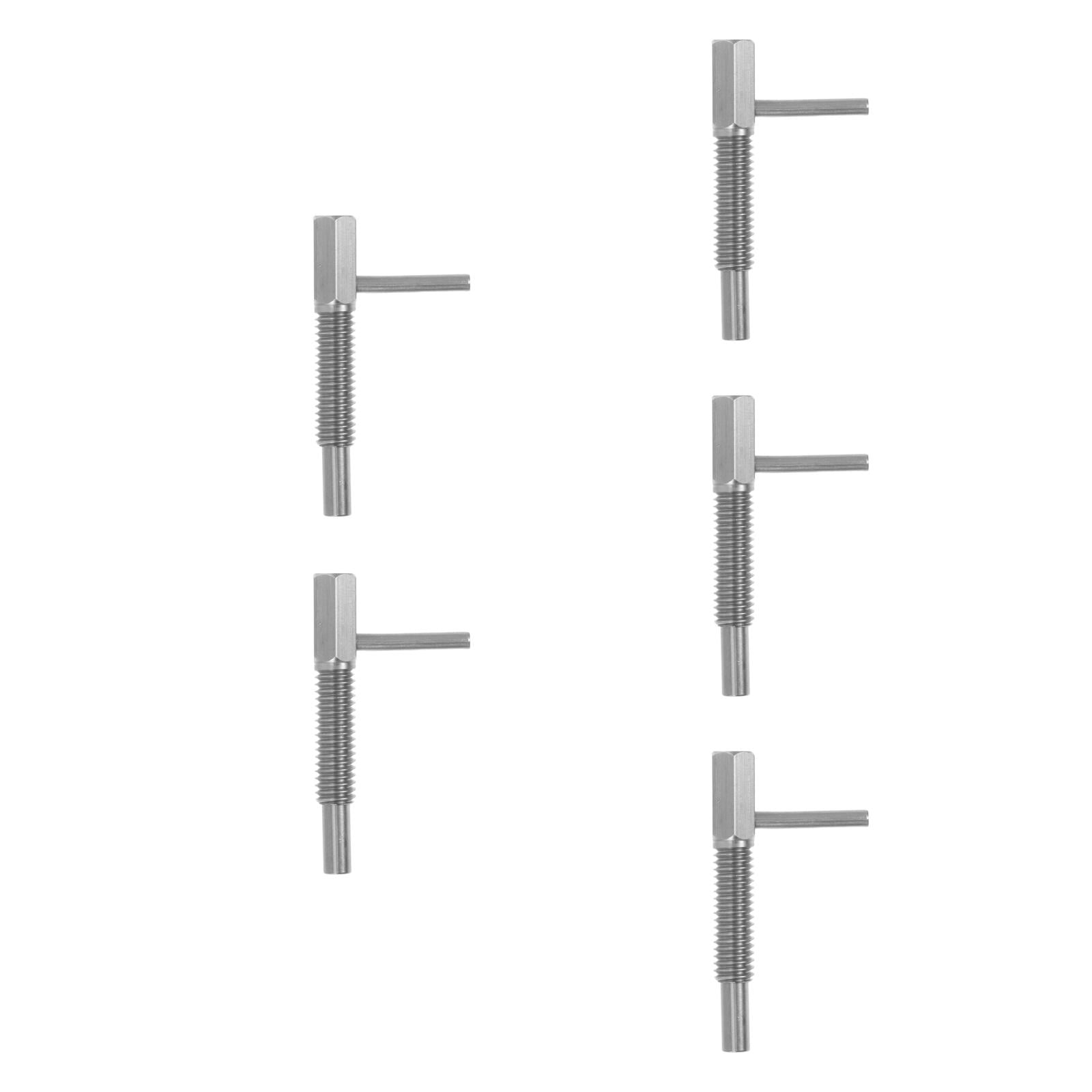 MLINS 5pcs Retractable Indexing Plunger Pin Stainless Steel Spring Pin ...