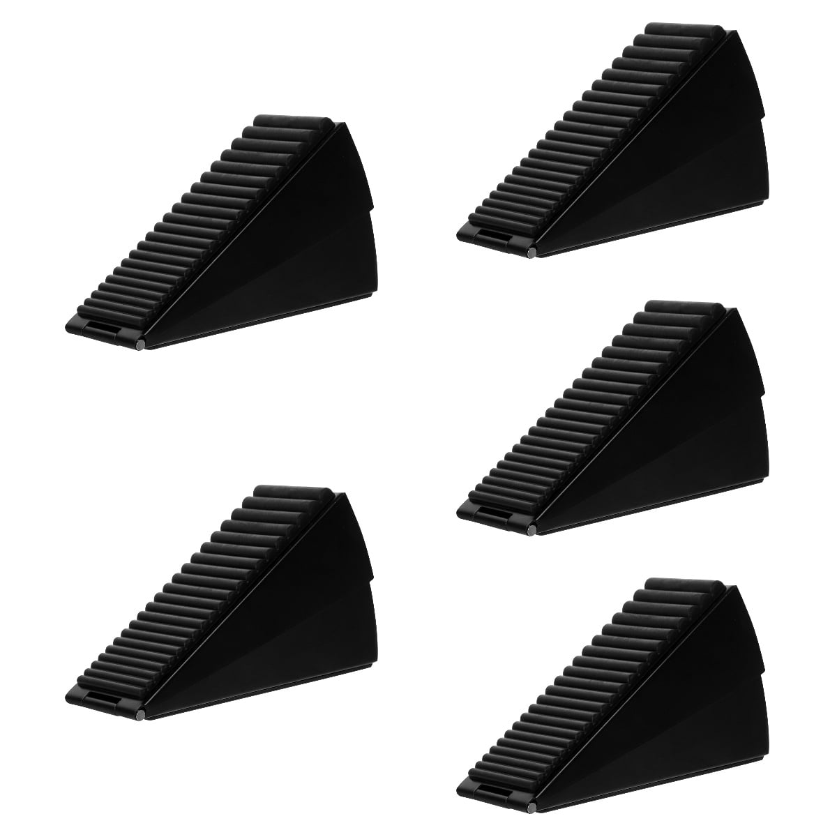 MLINS 5pcs Rubber Door Stopper Door Wedge Door Bottom Stopper Heavy ...