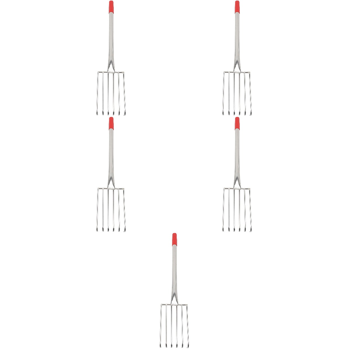 MLINS 5pcs Seafood Digging Rake Rubber Handle Rake Digging Tool Beach ...