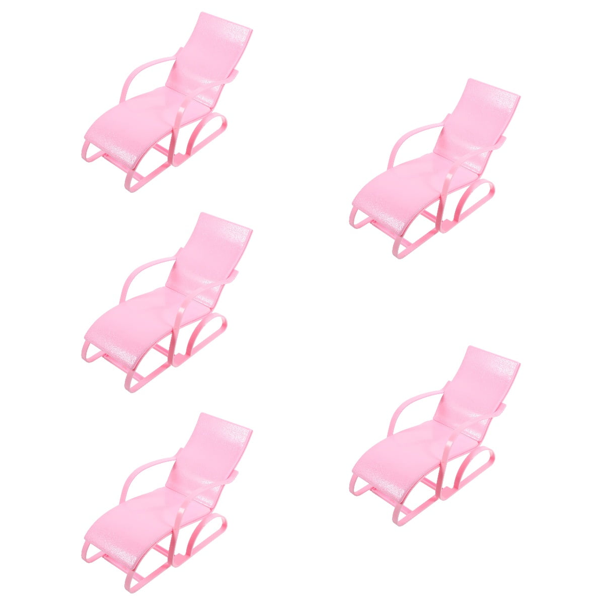 MLINS 5pcs Small Beach Chair Toy Doll Beach Chair Mini Beach Chair Kids ...