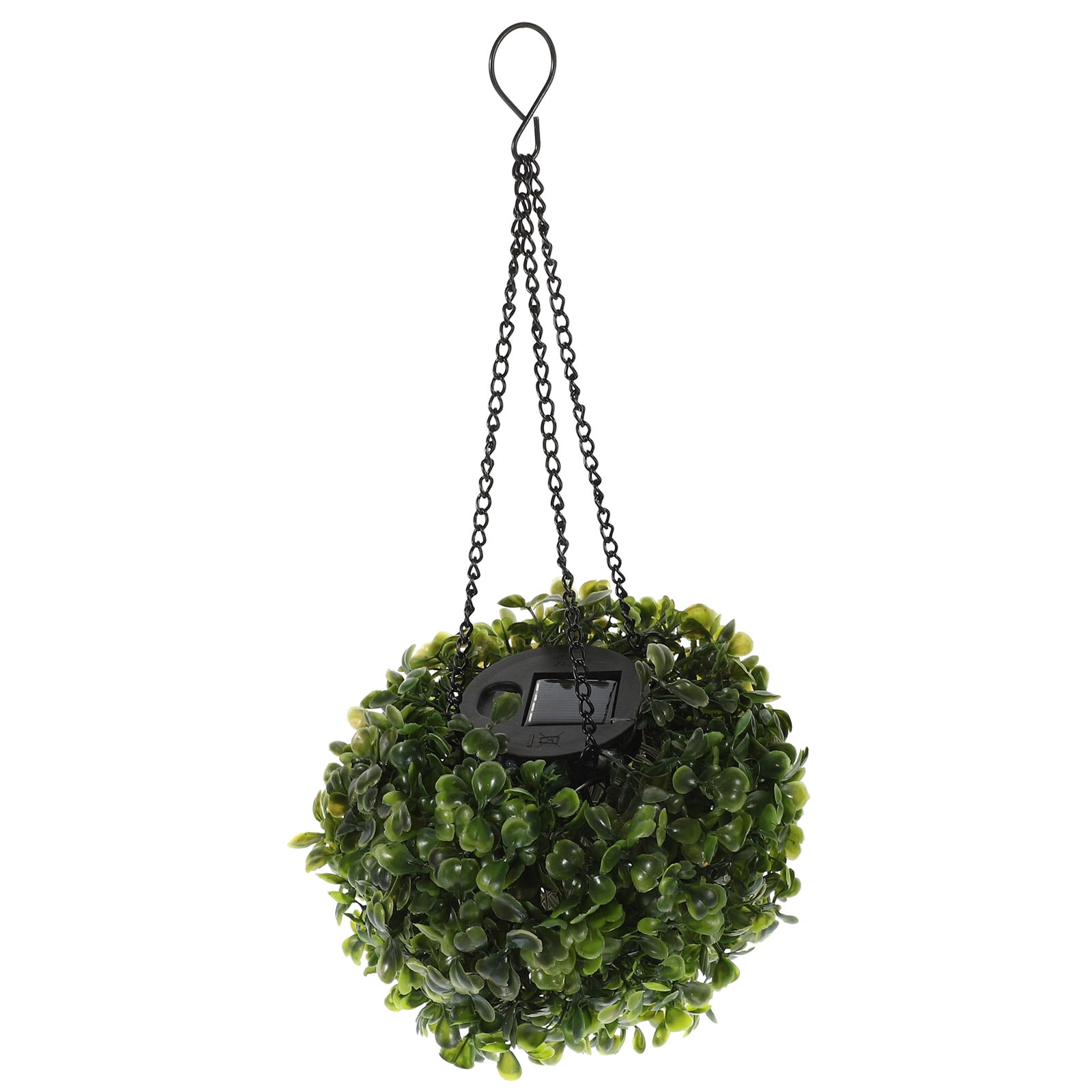 MLINS 5pcs LED Lighted Artificial Plant Topiary Ball Solar Powered ...